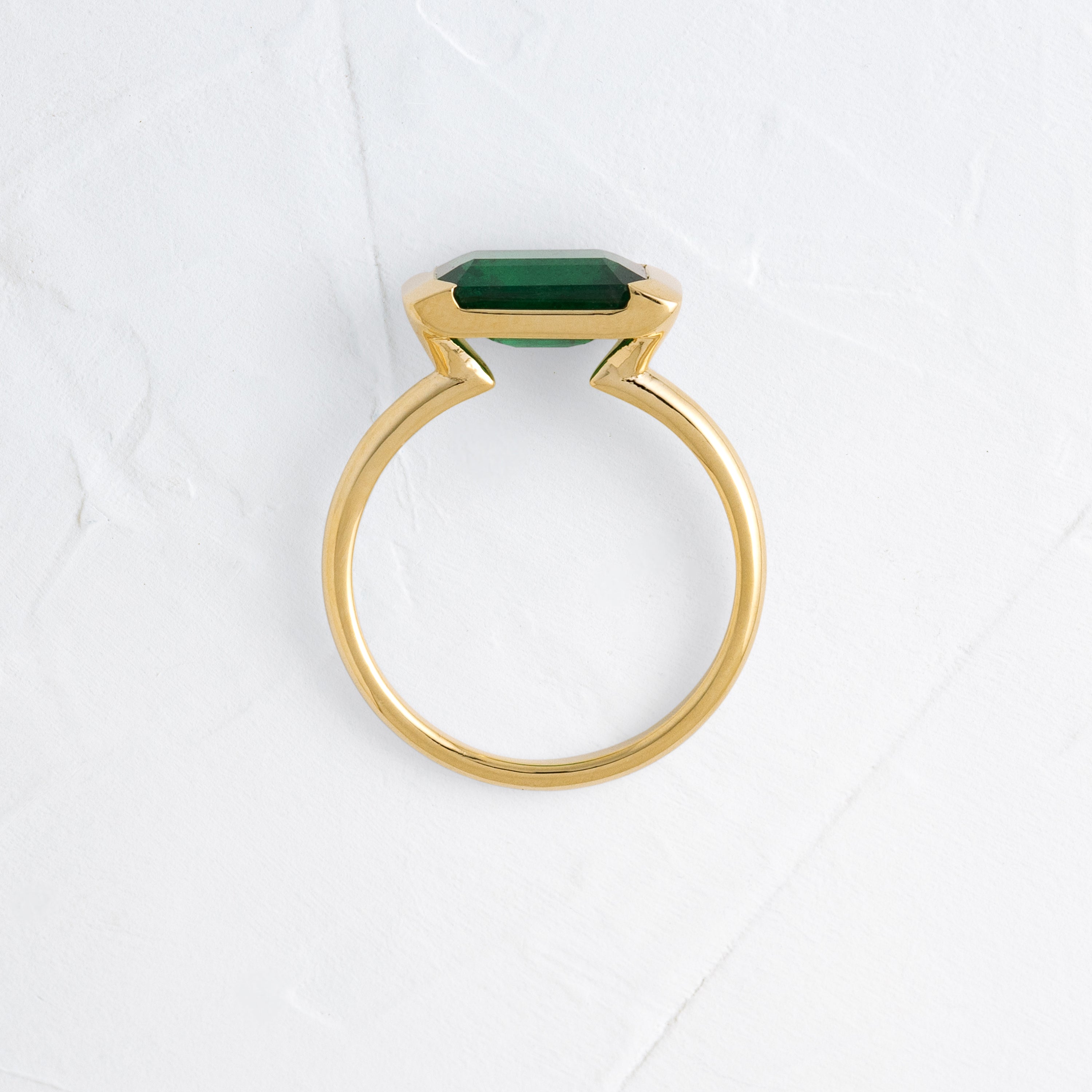Stanza Ring, 2.44ct. Natural Emerald | Melanie Casey Jewelry