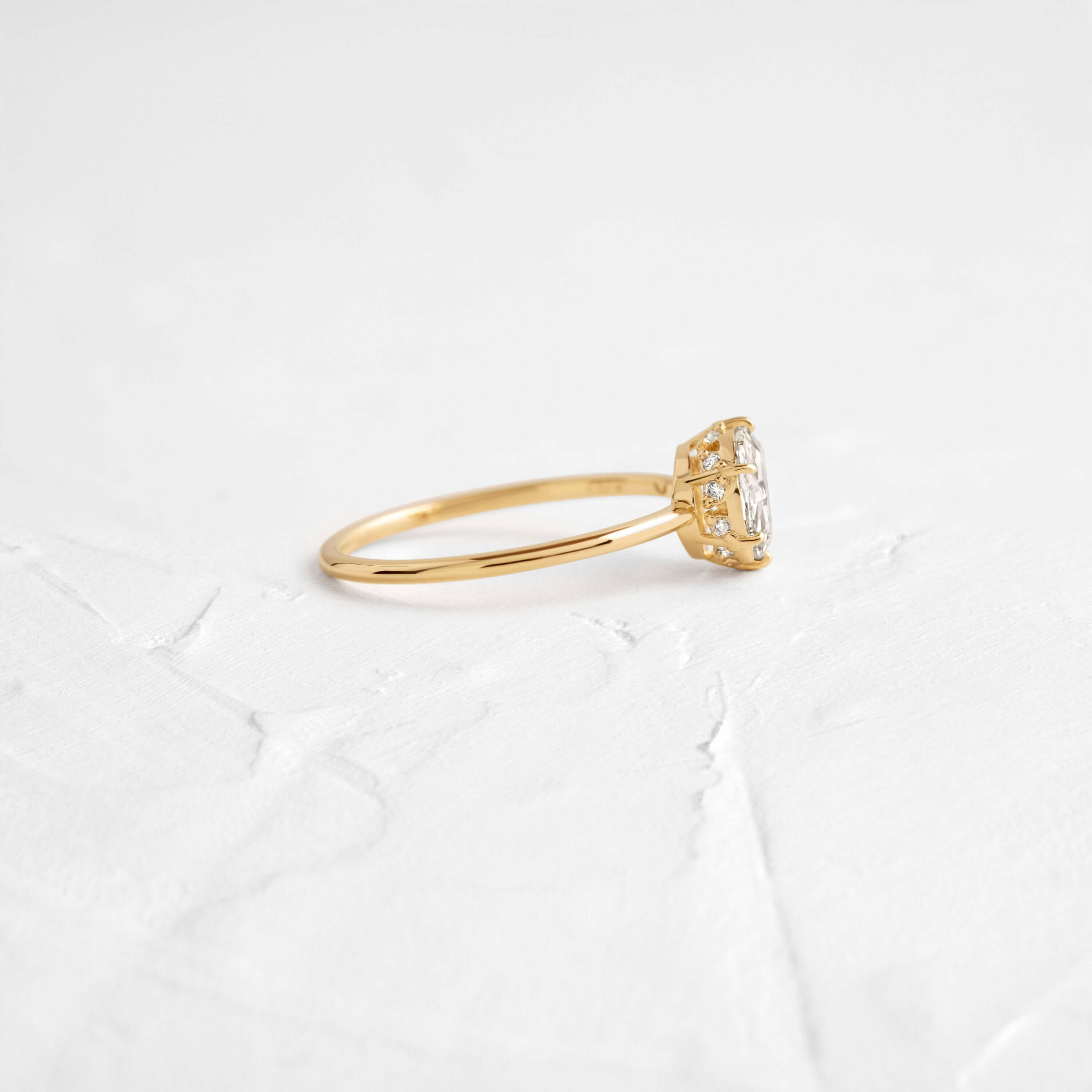 Steadfast Ring, Rose Cut | Handcrafted Engagement Ring | Melanie Casey