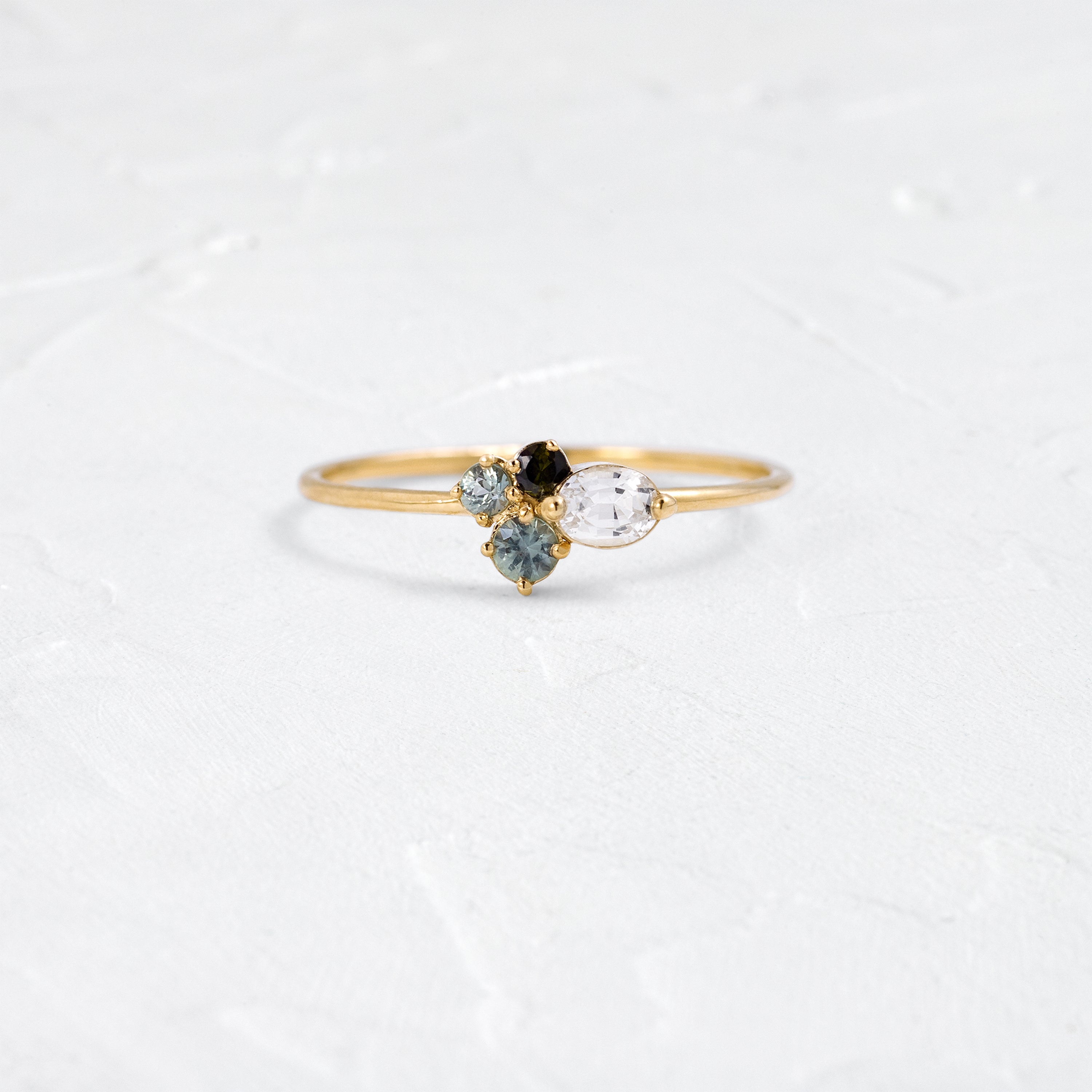 Seafloor Mini Cluster Ring | Melanie Casey Jewelry