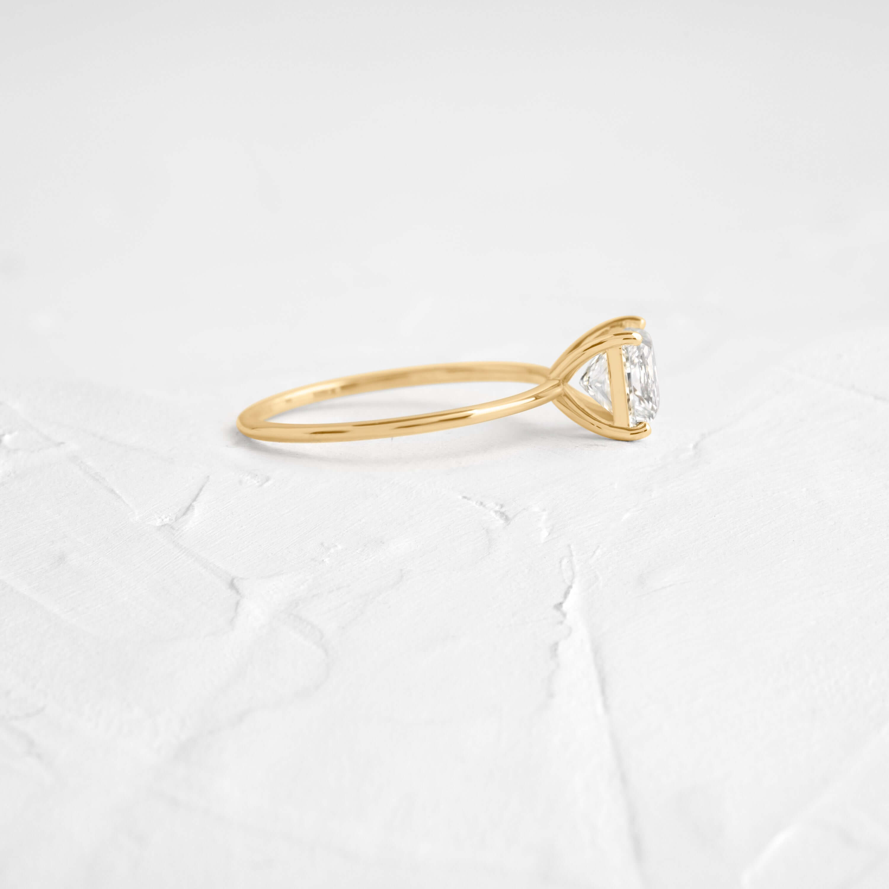 Whisper Ring, Princess Cut - Melanie Casey