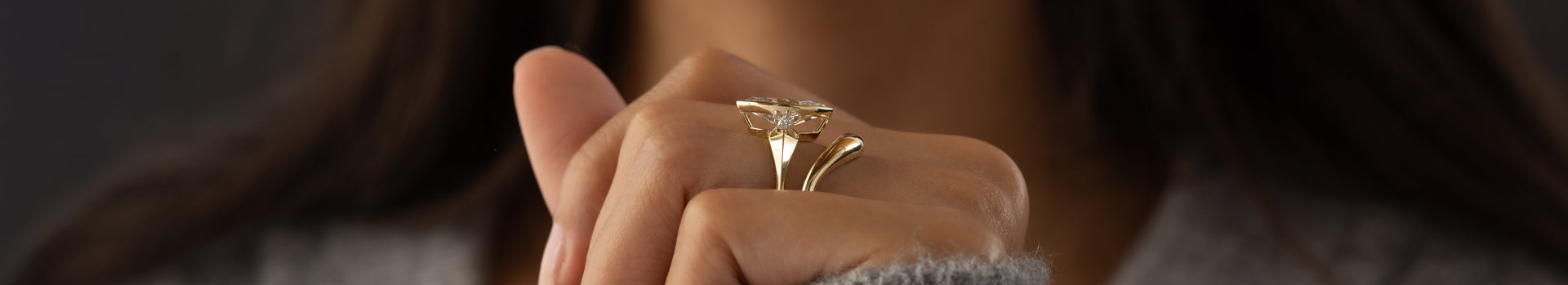 Hidden Diamond Engagement Rings – Melanie Casey