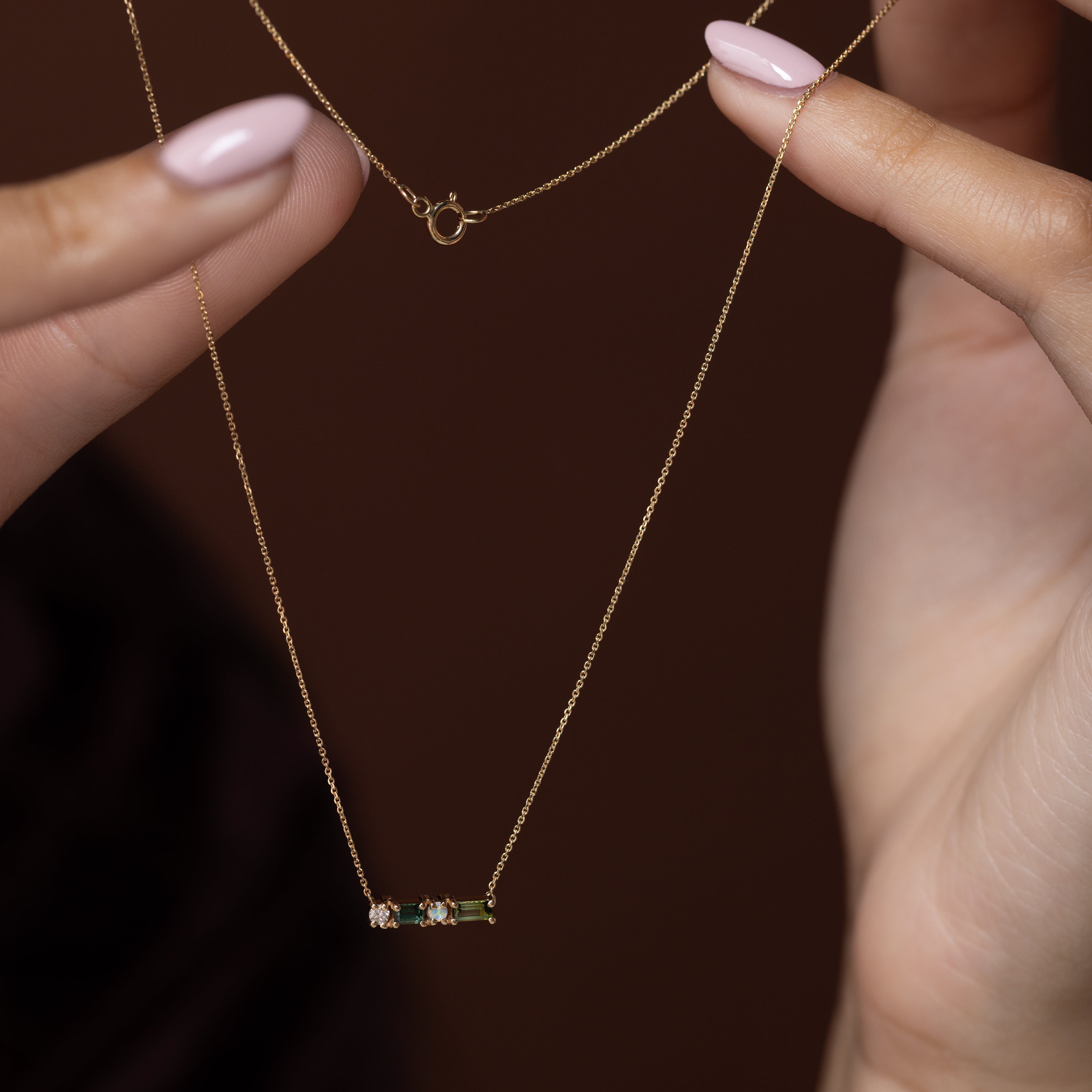 Pillar Necklace - In Stock | WWAKE | Melanie Casey Jewelry