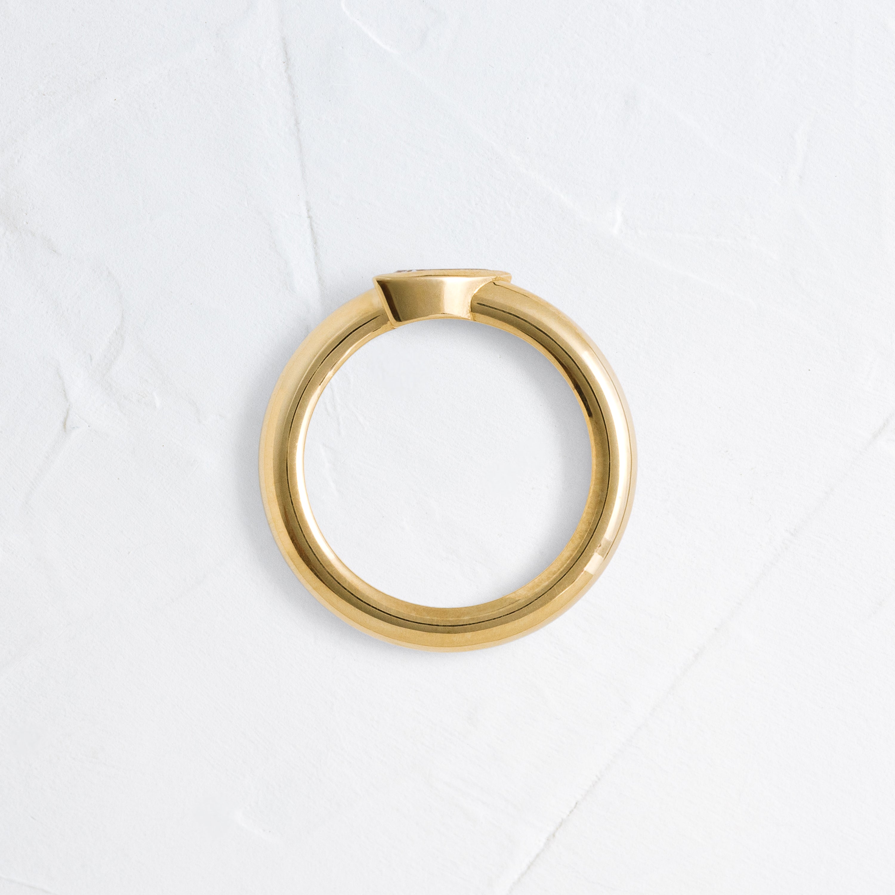 Needle Marquise Stacking Ring | Melanie Casey Jewelry