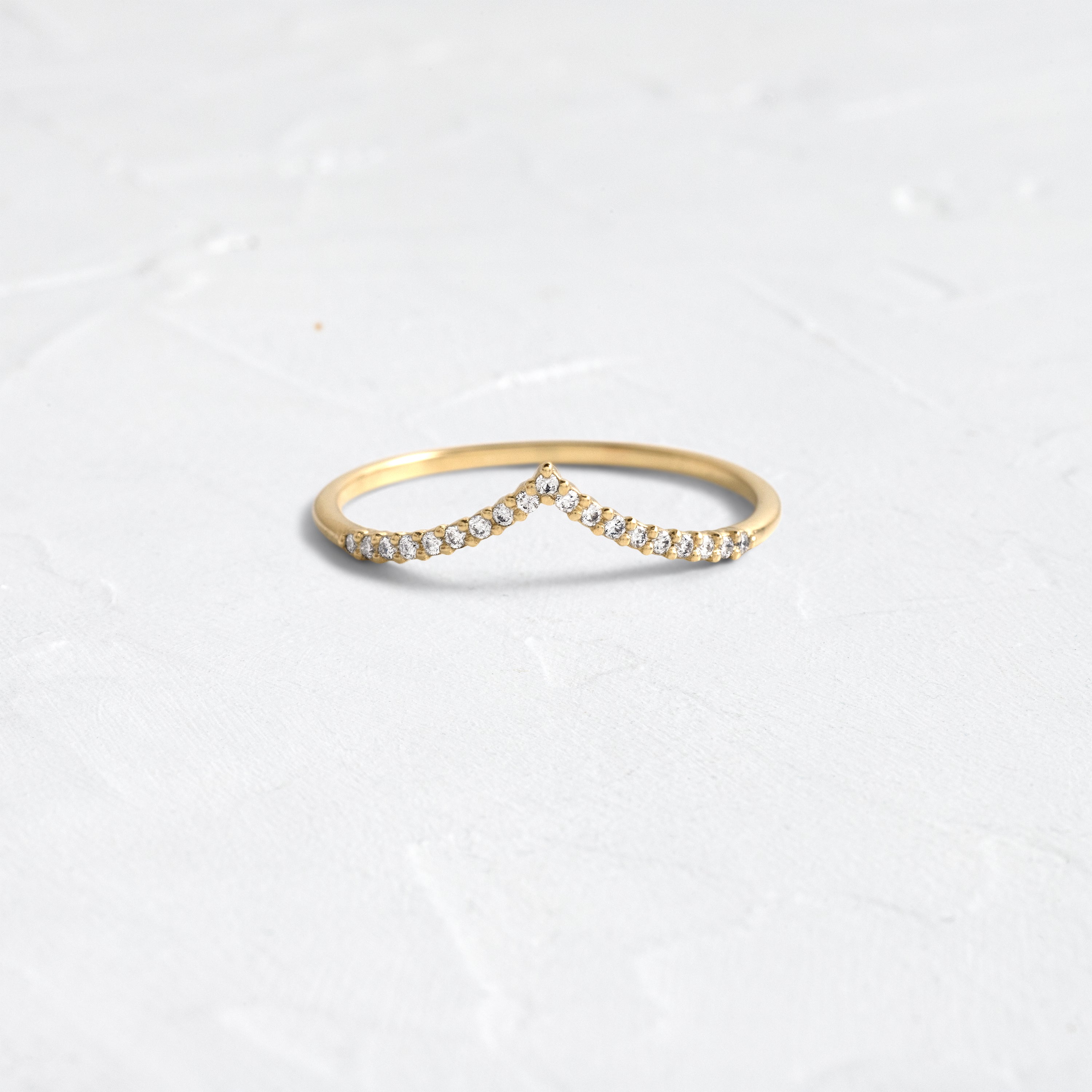 Curved Wedding Band | Melanie Casey