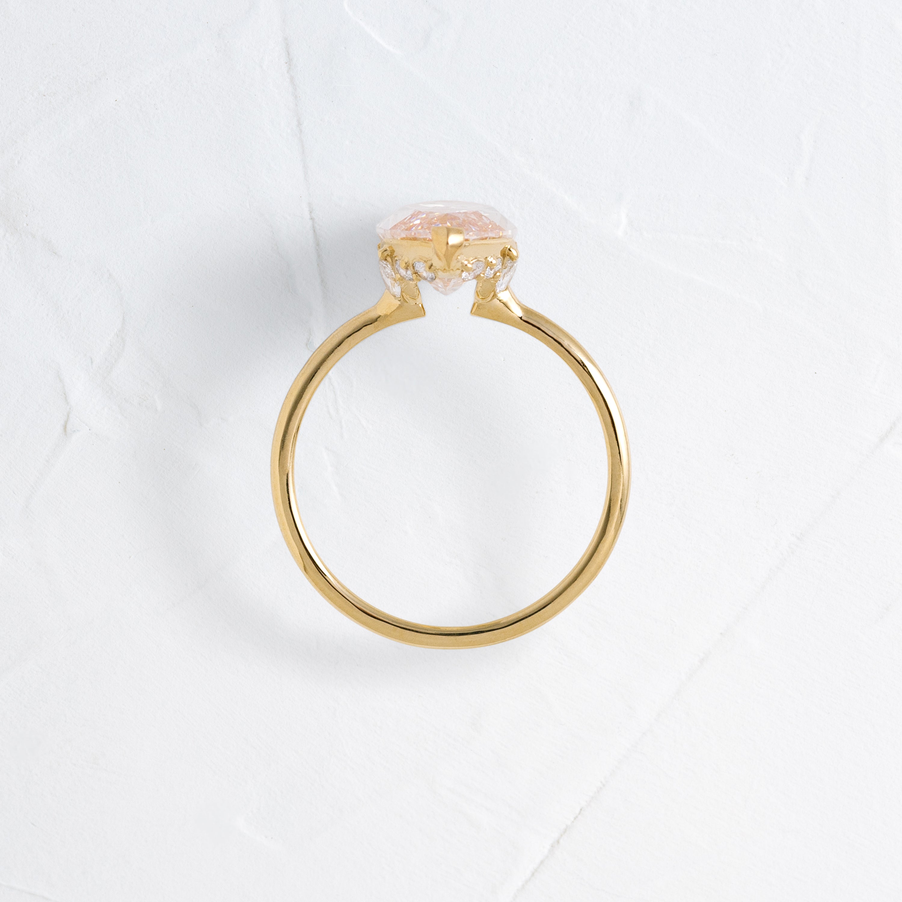 Allusion Ring, 4.04ct. Lab-Grown Pink Diamond | Melanie Casey Jewelry