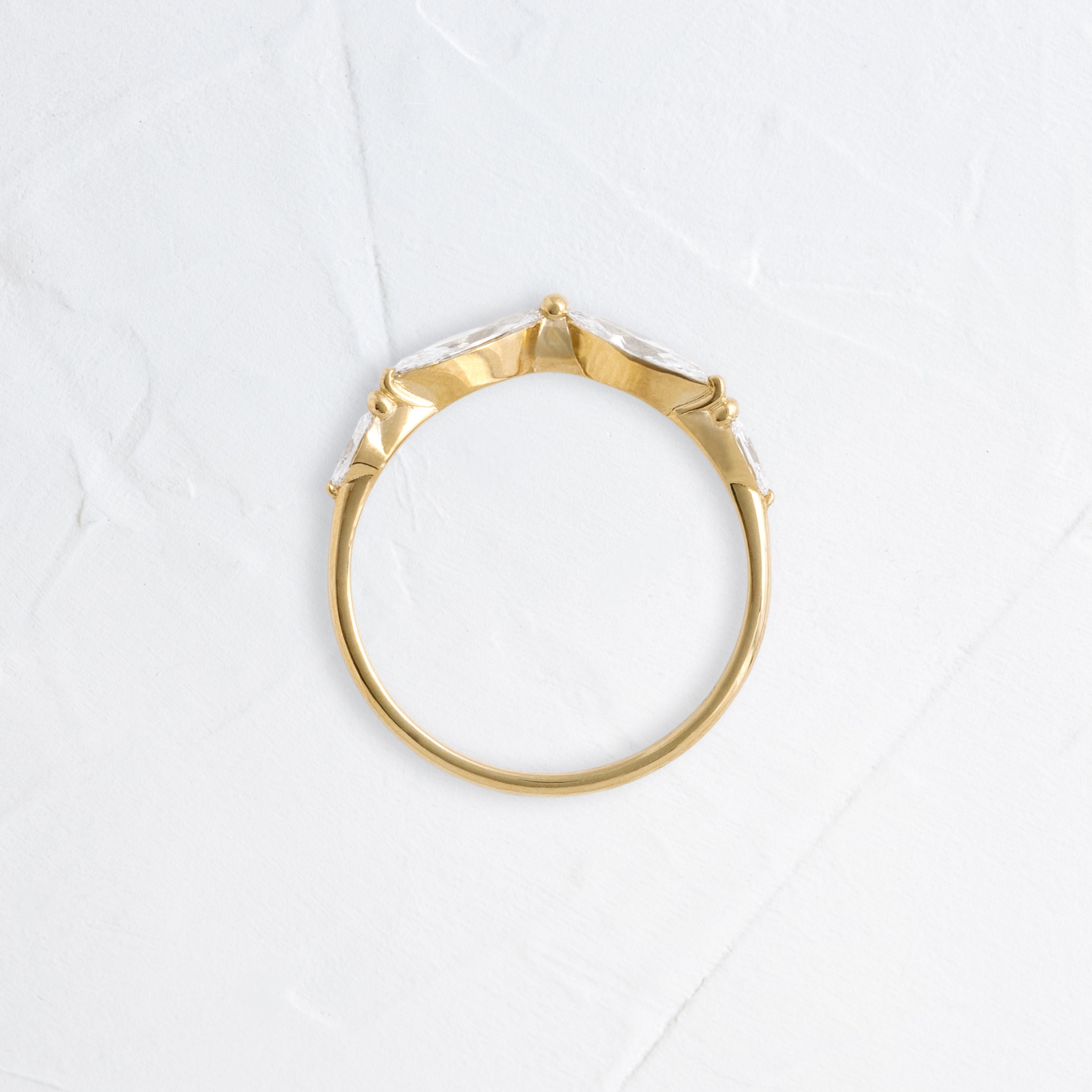 Curved Bayonet Band | Melanie Casey Fine Jewelry