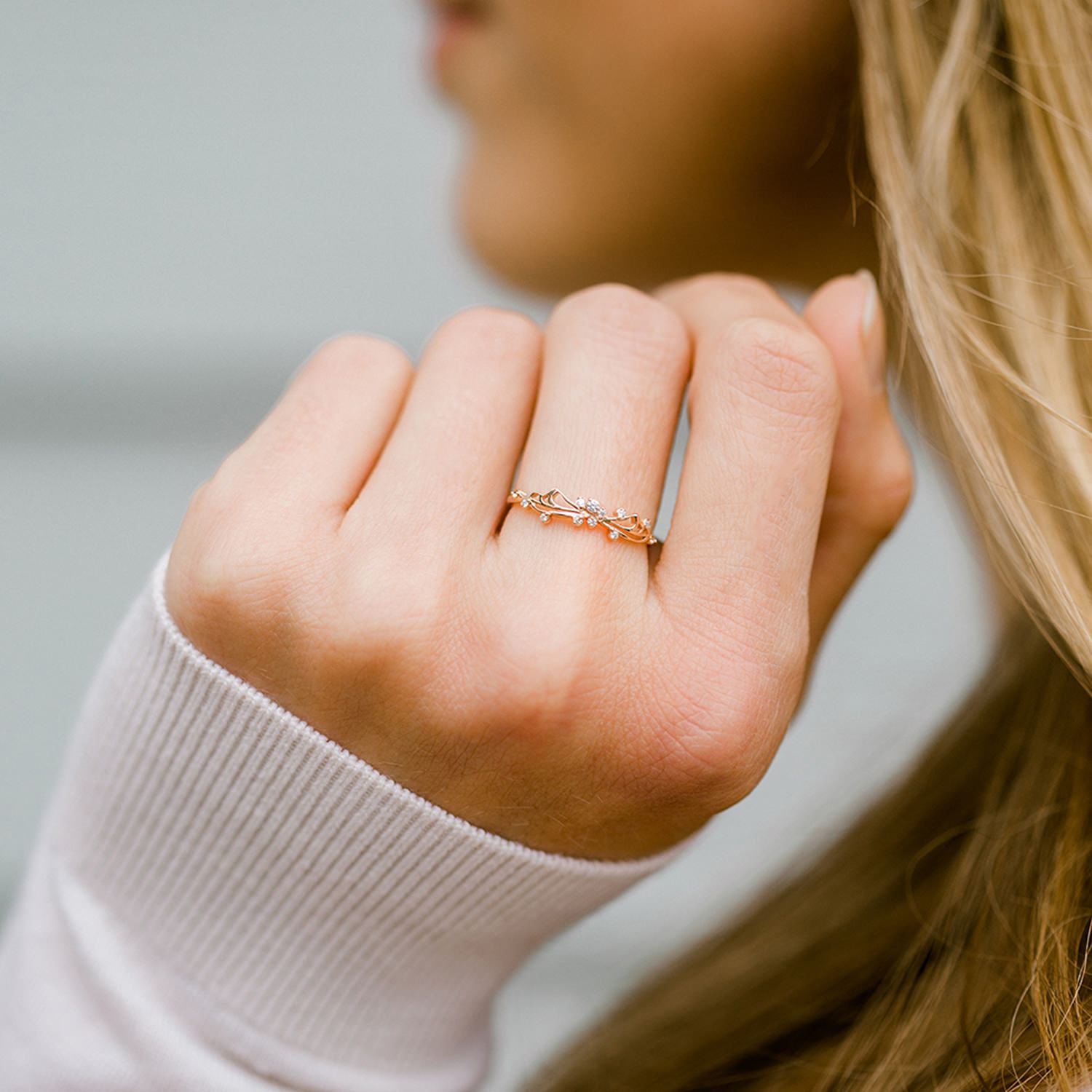 Diamond Small Changes Ring | Melanie Casey Fine Jewelry