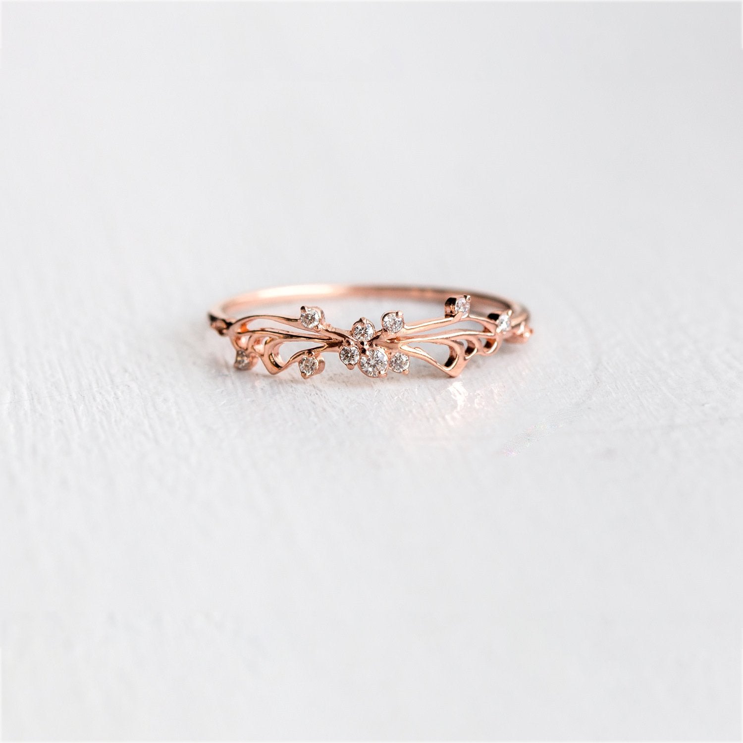 Diamond Small Changes Ring | Melanie Casey Fine Jewelry