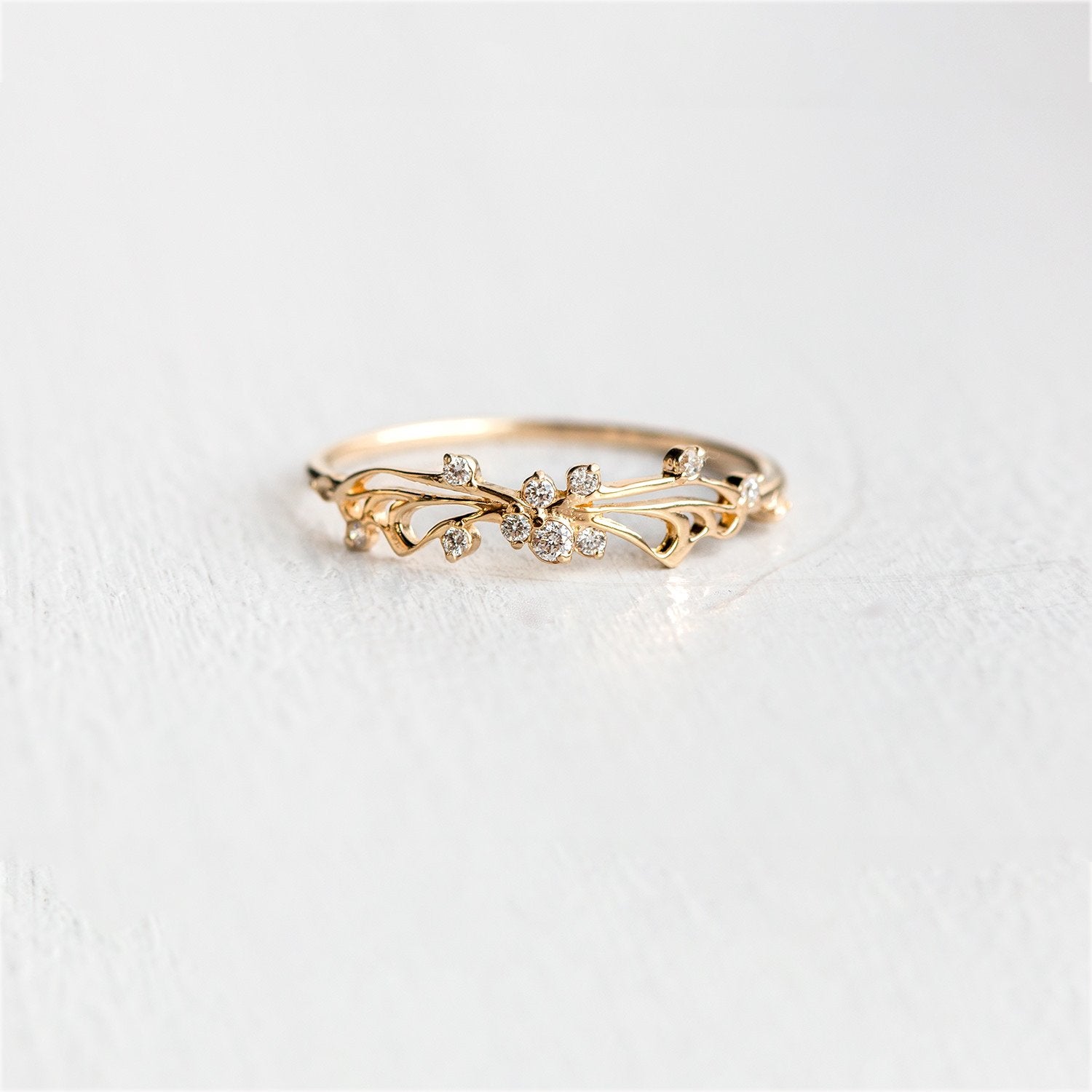 Diamond Small Changes Ring | Melanie Casey Fine Jewelry