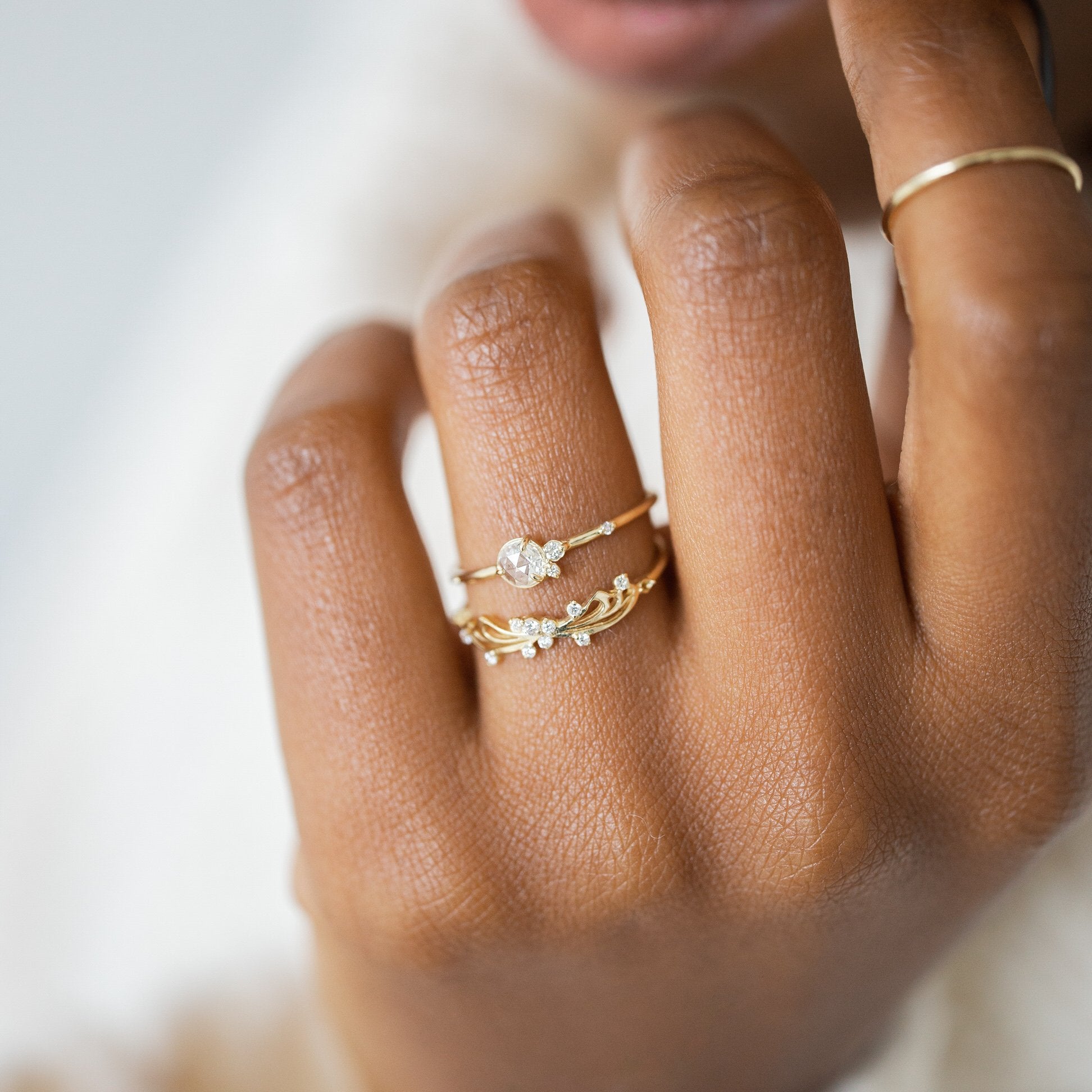 Diamond Small Changes Ring | Melanie Casey Fine Jewelry
