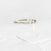 Petite Diamond Distance Band - In Stock | Handcrafted Wedding Band ...