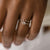 Petite Diamond Distance Band - In Stock | Handcrafted Wedding Band ...