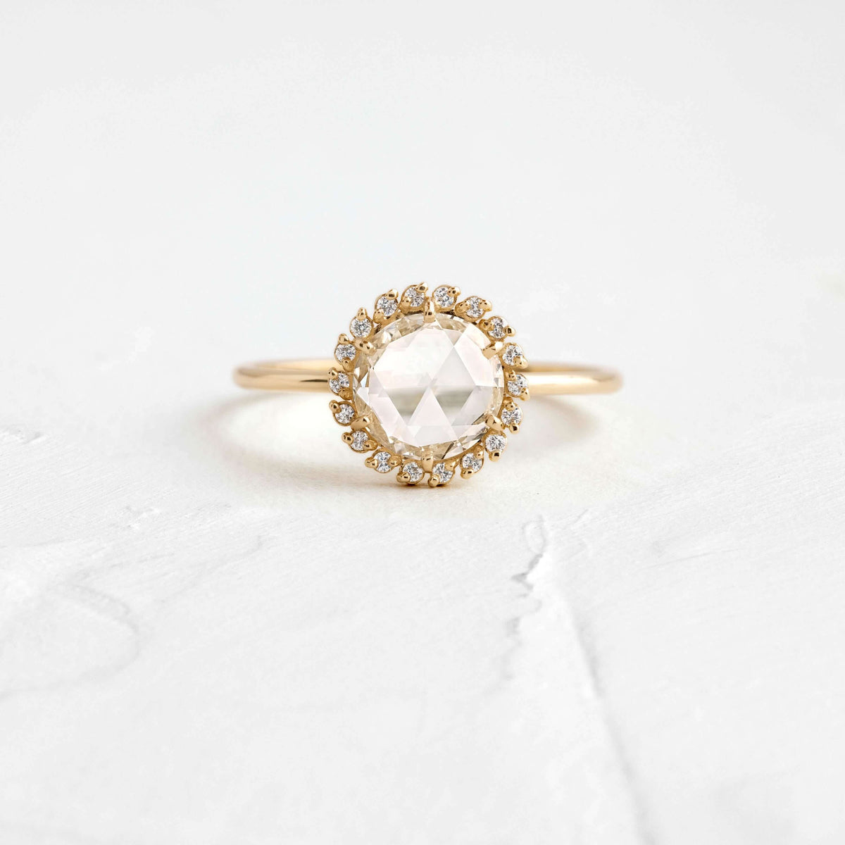 Rose Cut Engagement Rings – Melanie Casey