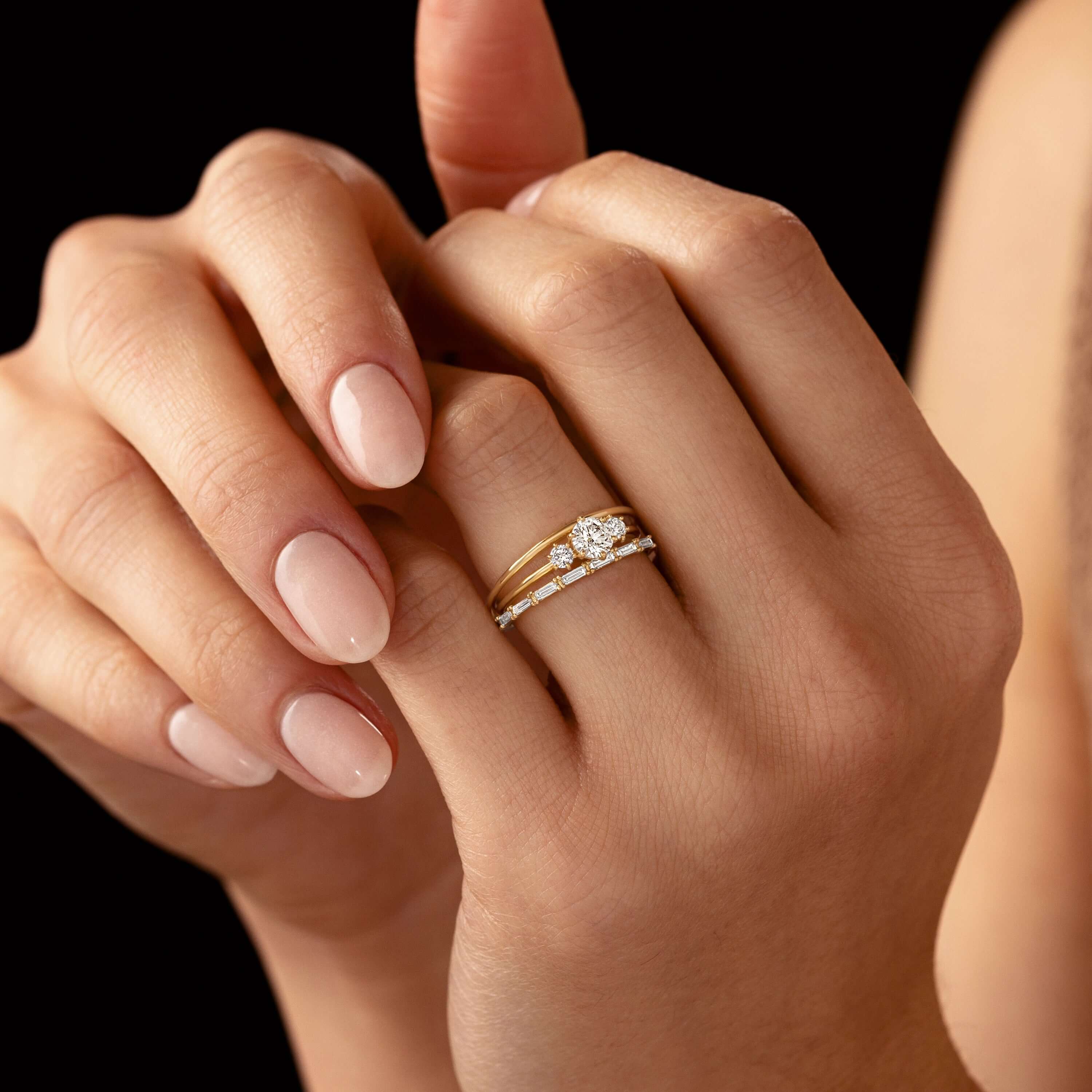 Tempo Ring, Round Cut | Melanie Casey