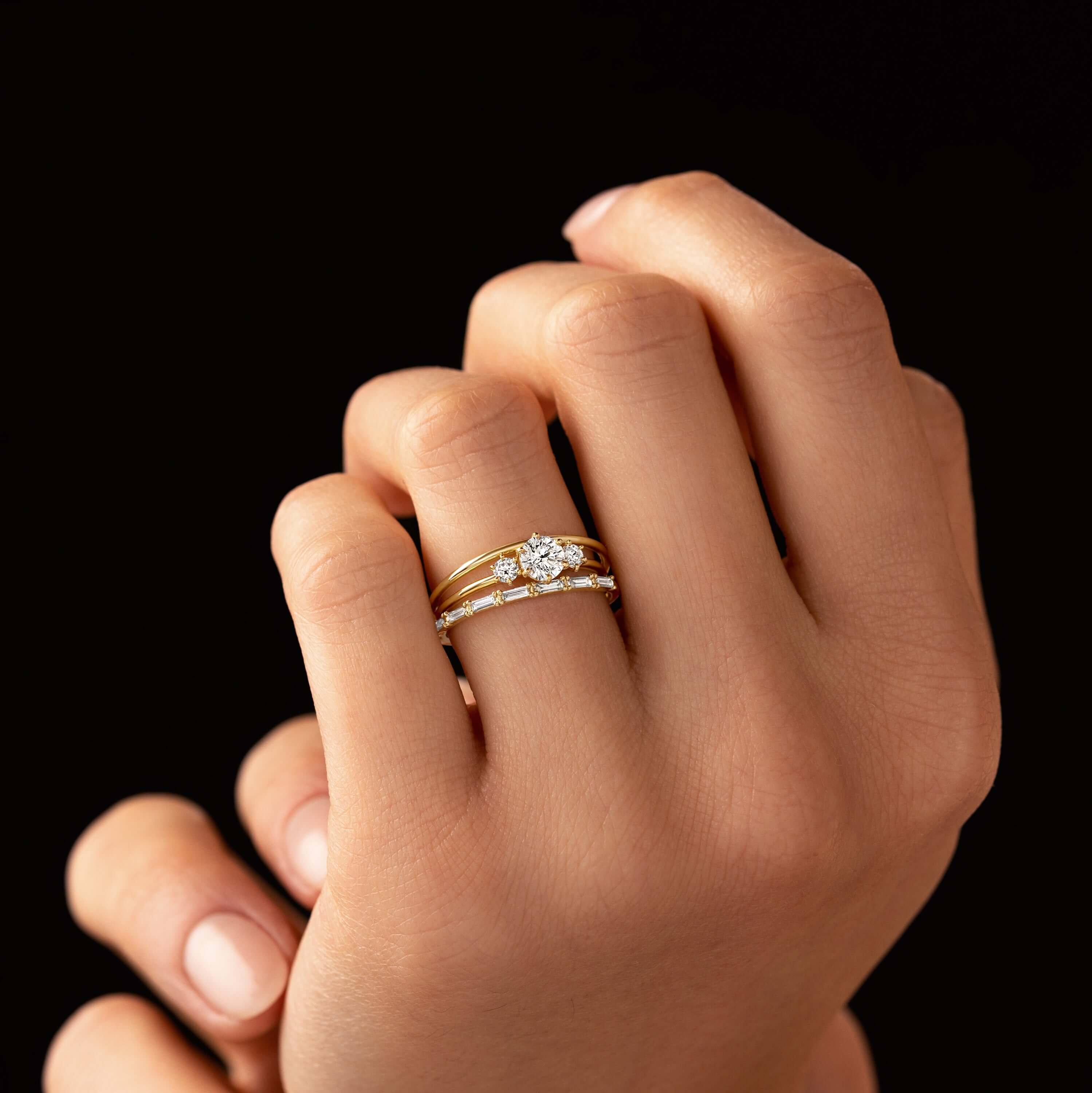 Tempo Ring, Round Cut | Melanie Casey