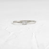 Bezel Stacking Ring | Handcrafted Diamond Ring – Melanie Casey