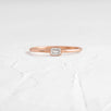 Bezel Stacking Ring | Handcrafted Diamond Ring – Melanie Casey