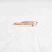 Bezel Stacking Ring | Handcrafted Diamond Ring – Melanie Casey