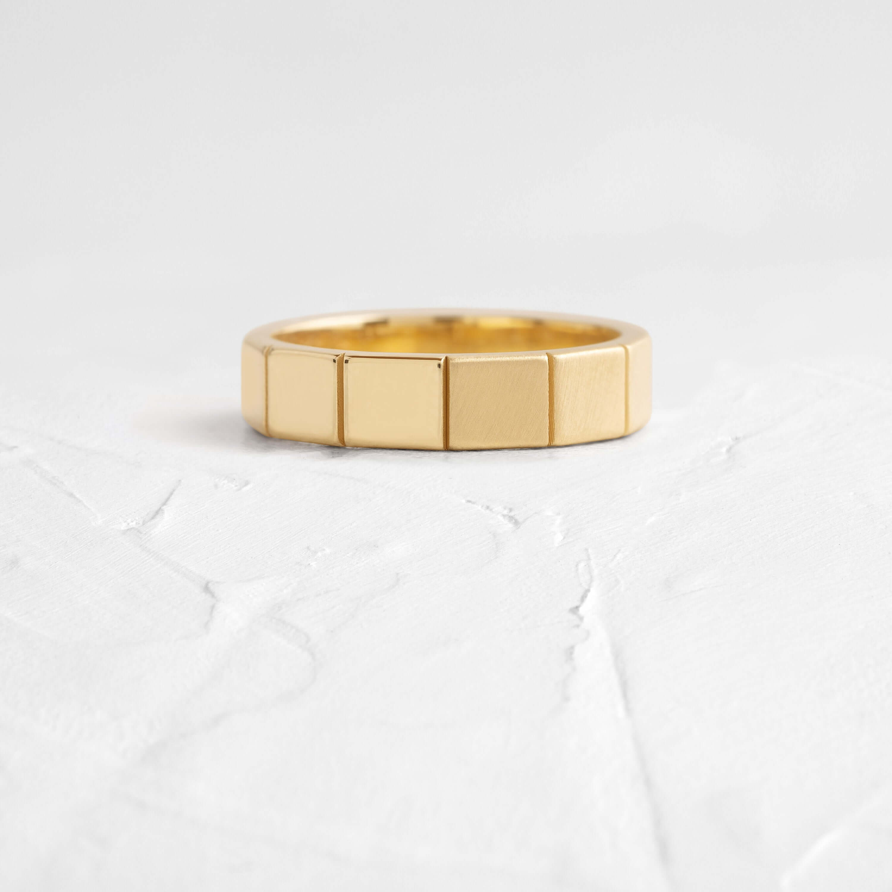 Block Band | For Men and Women | Melanie Casey Fine Jewelry