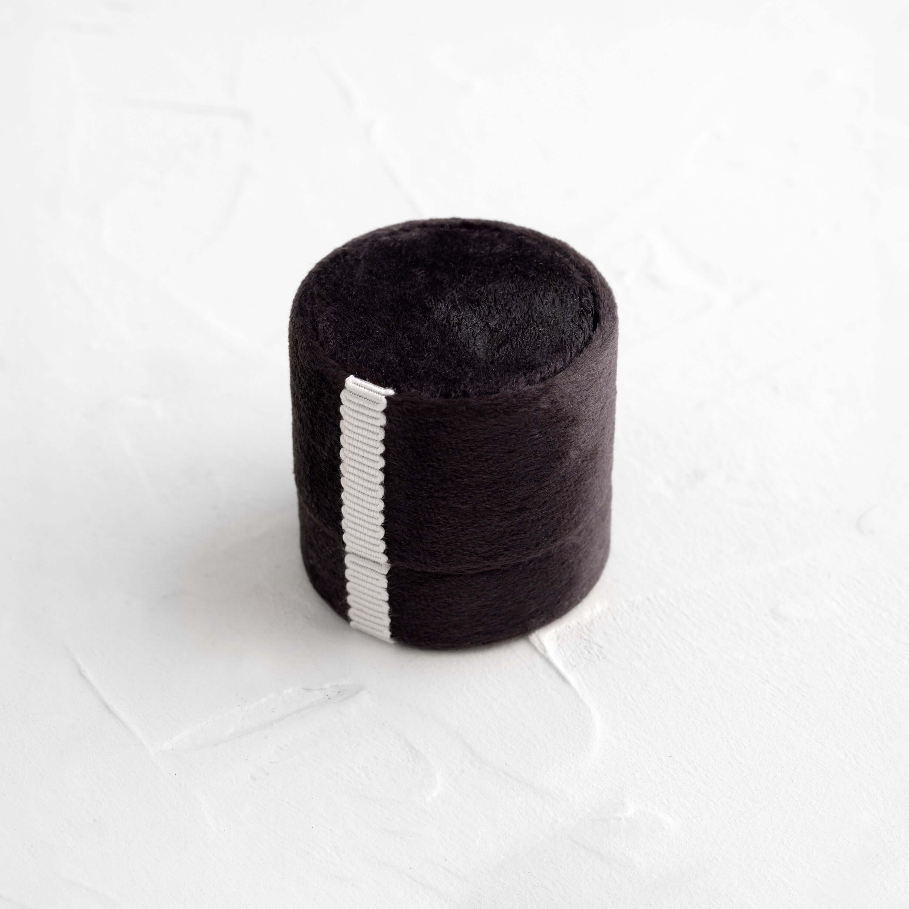 Velvet Ring Box in Mink | Melanie Casey Fine Jewelry