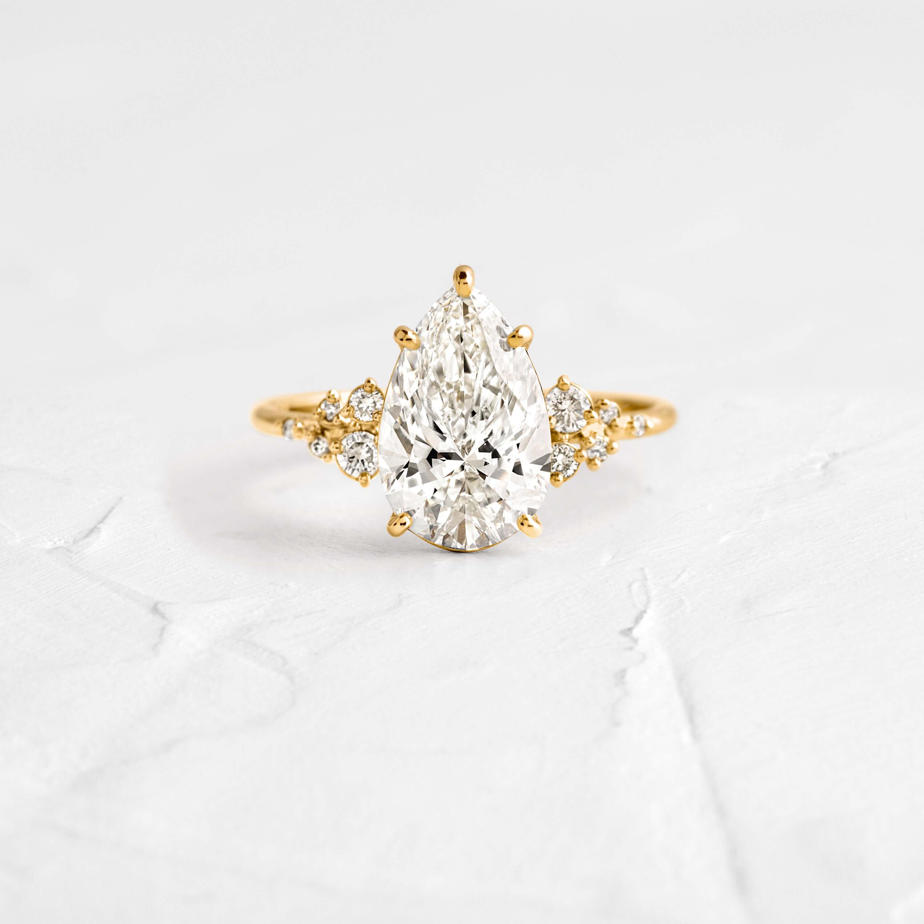 Pear Shaped Engagement Ring | Melanie Casey