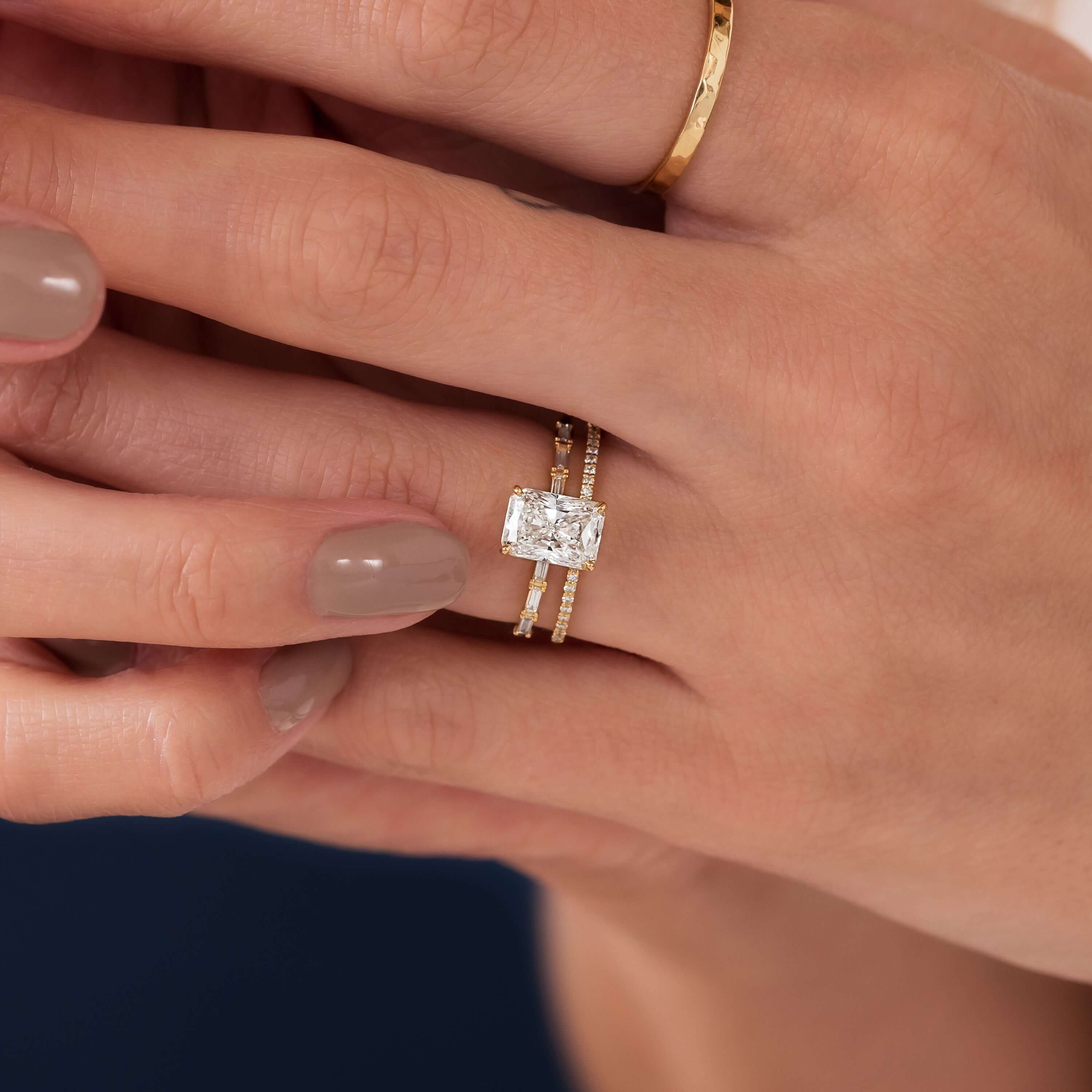 Fluency Ring, Radiant Cut - Melanie Casey