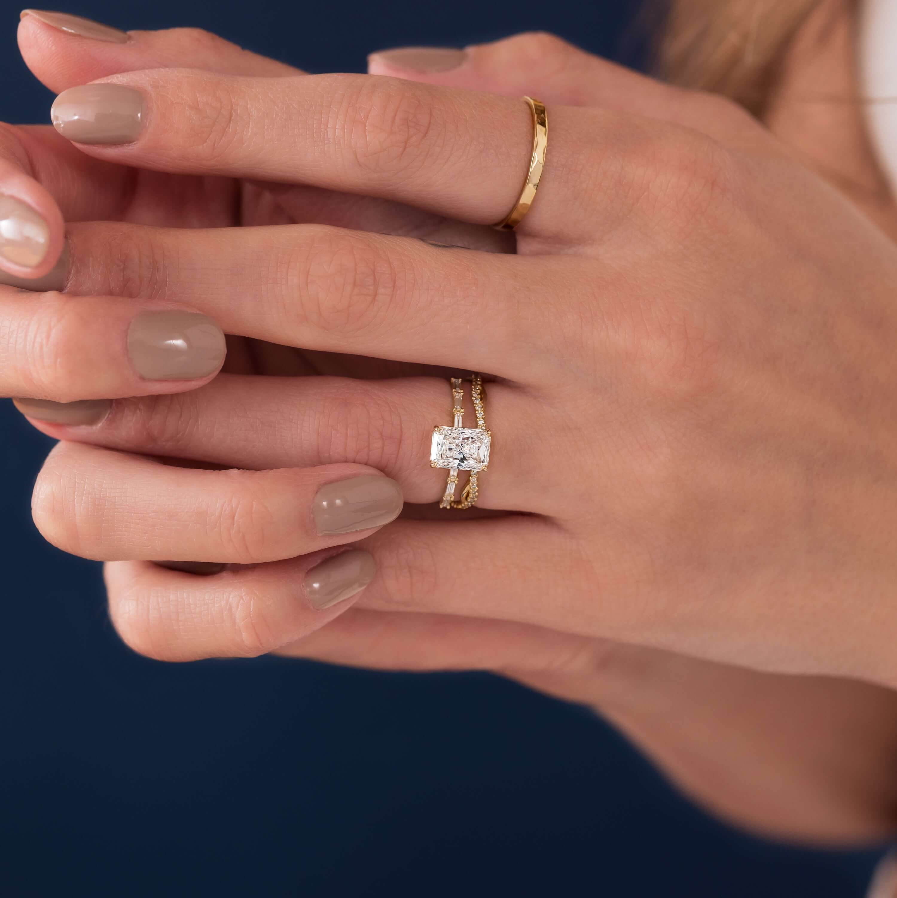 Fluency Ring, Radiant Cut - Melanie Casey