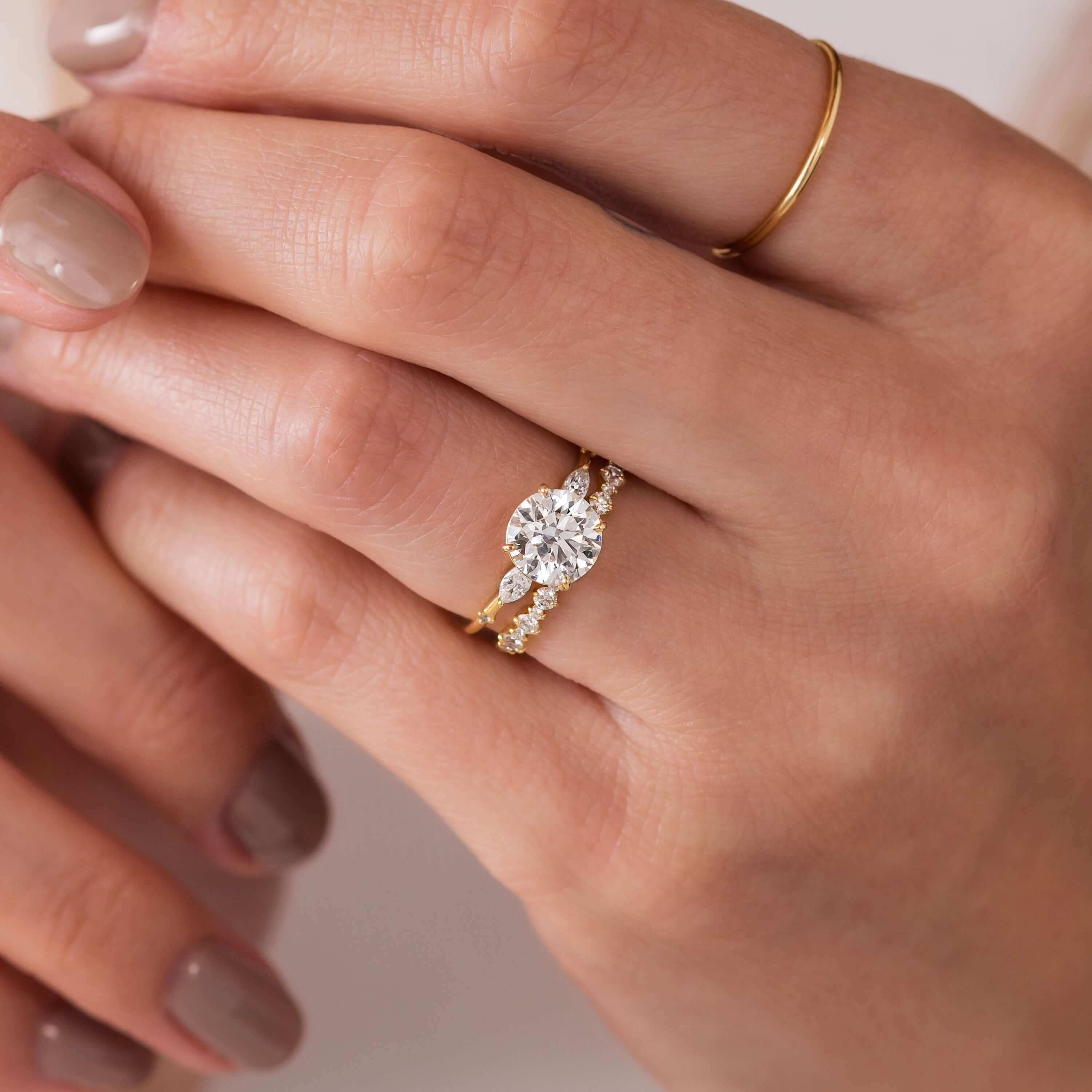 Windlass Ring, Round Cut Diamond | Melanie Casey Fine Jewelry