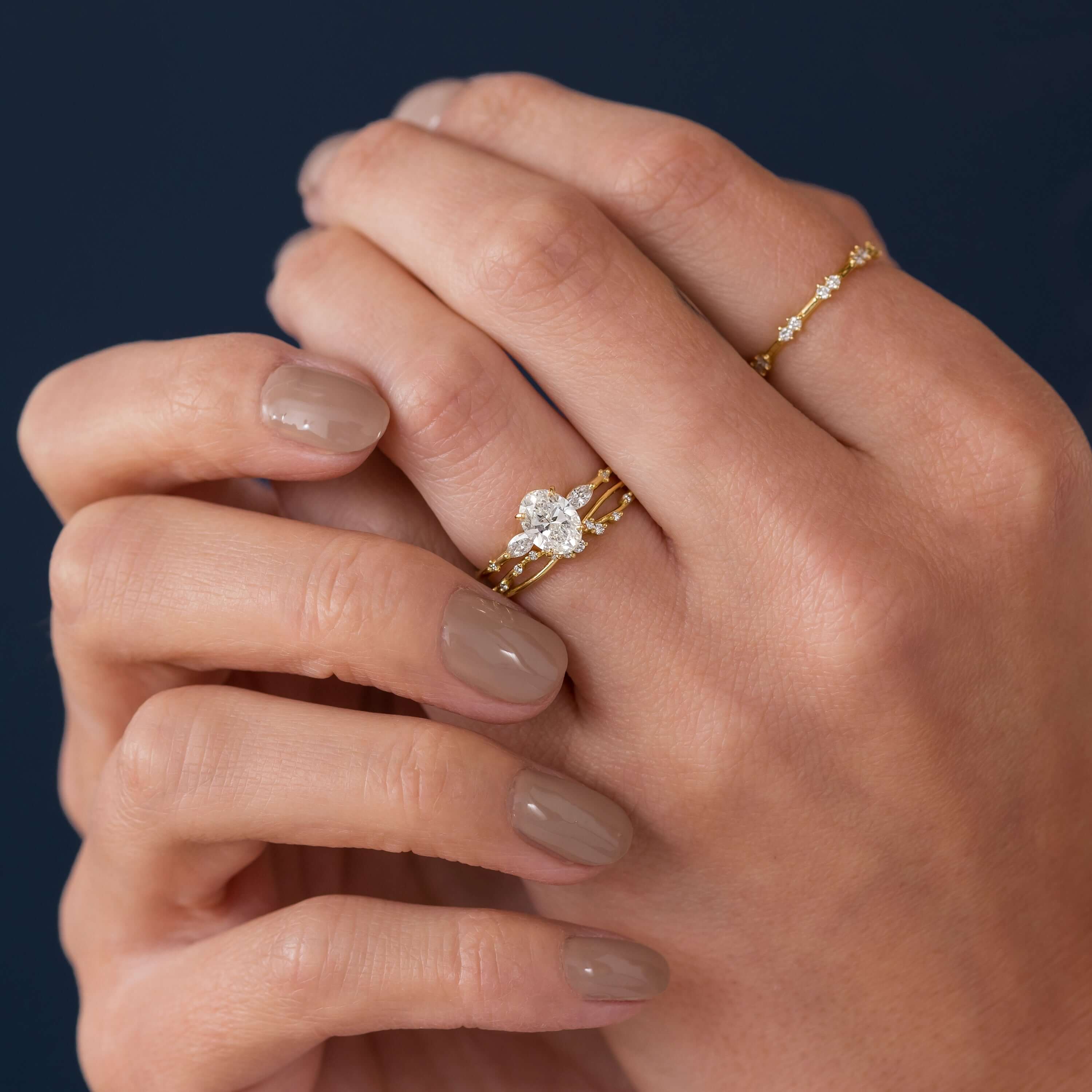 Windlass Ring, Oval Cut Diamond | Melanie Casey Fine Jewelry