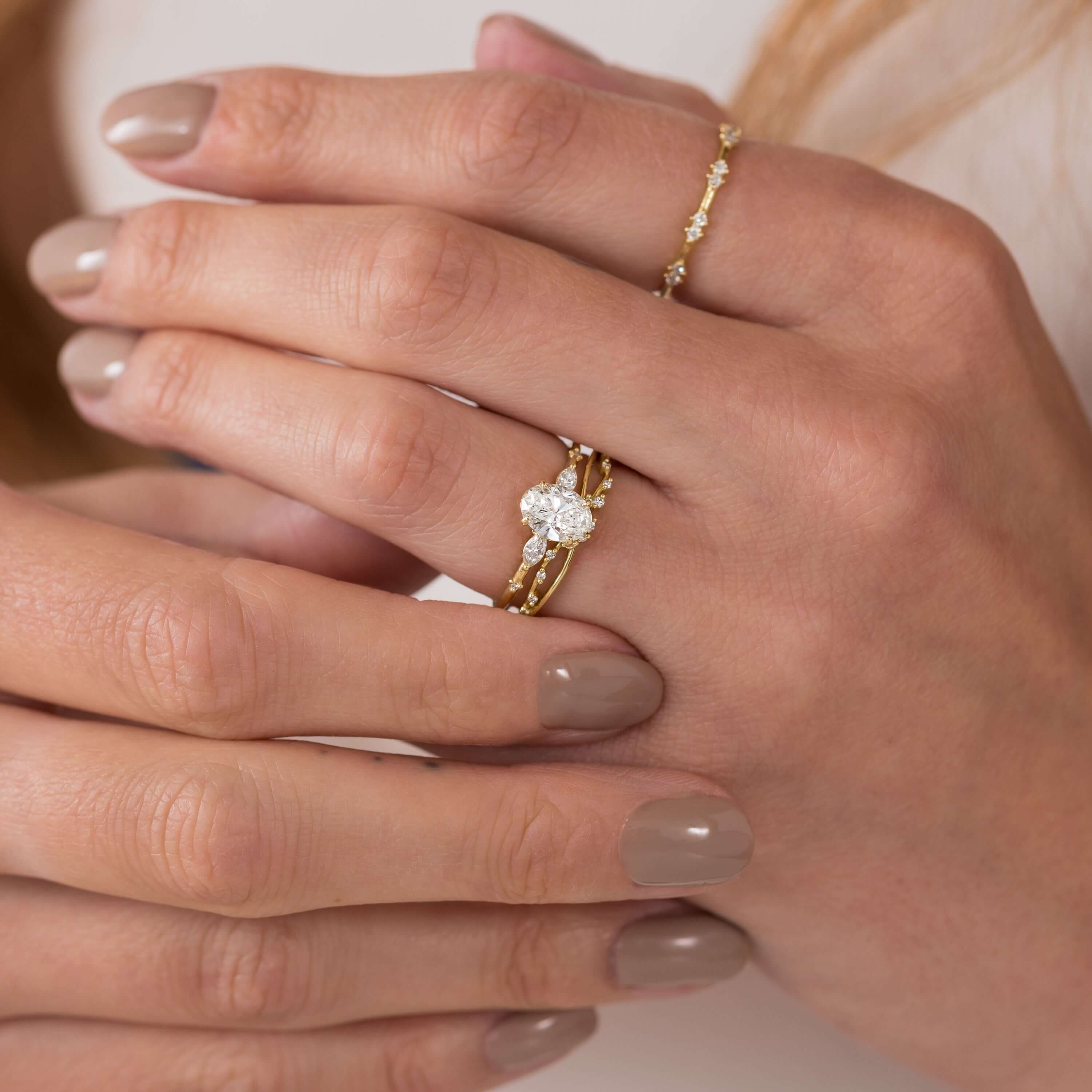 Windlass Ring, Oval Cut Diamond | Melanie Casey Fine Jewelry