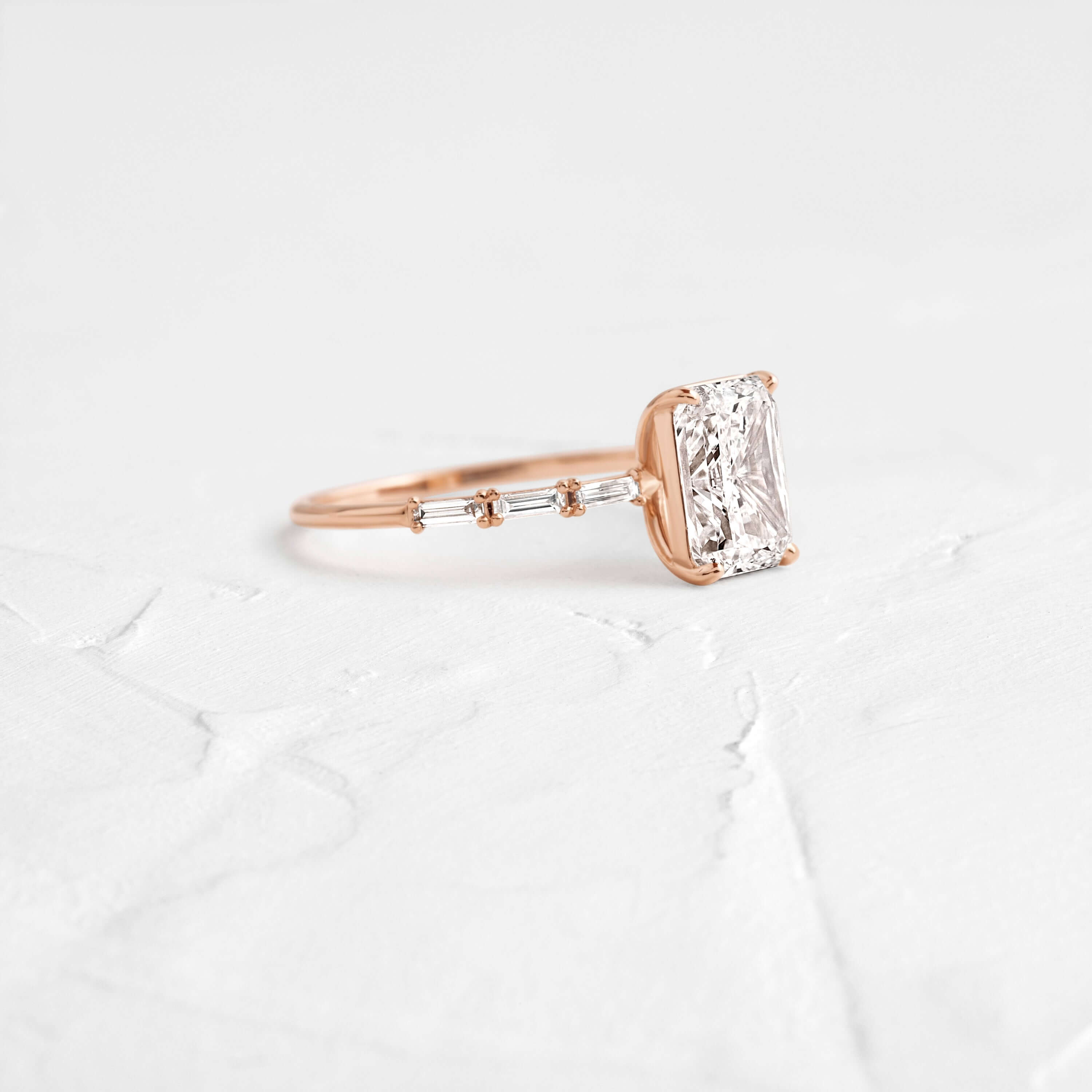 Fluency Ring, Radiant Cut - Melanie Casey