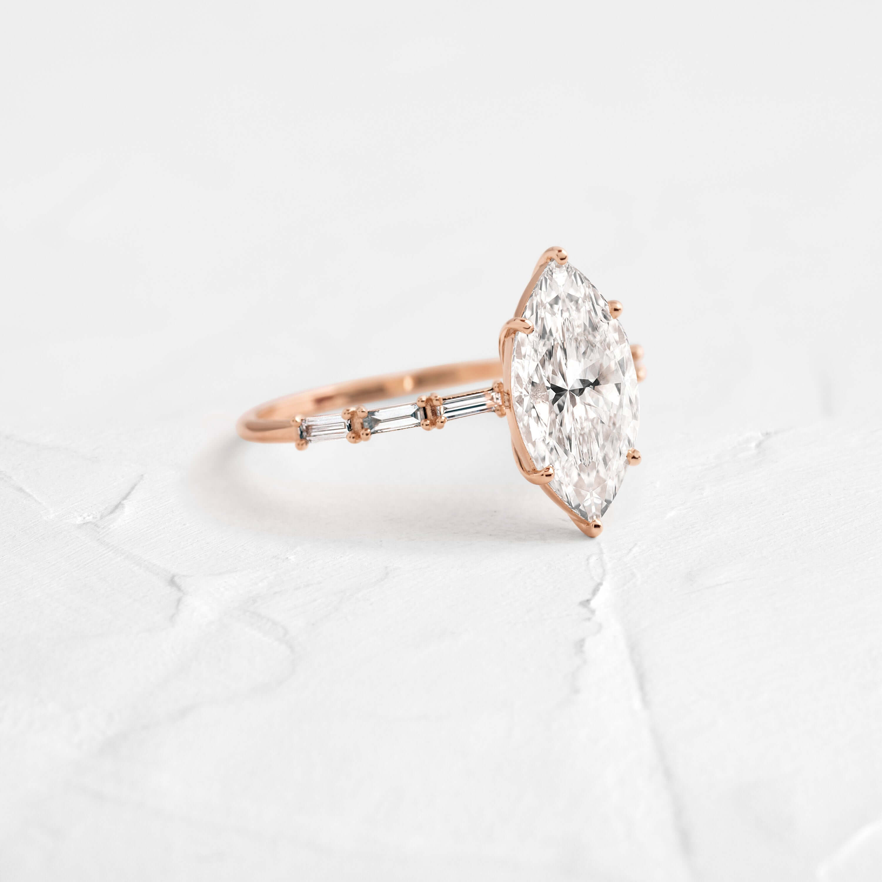 Fluency Ring, Marquise Cut - Melanie Casey