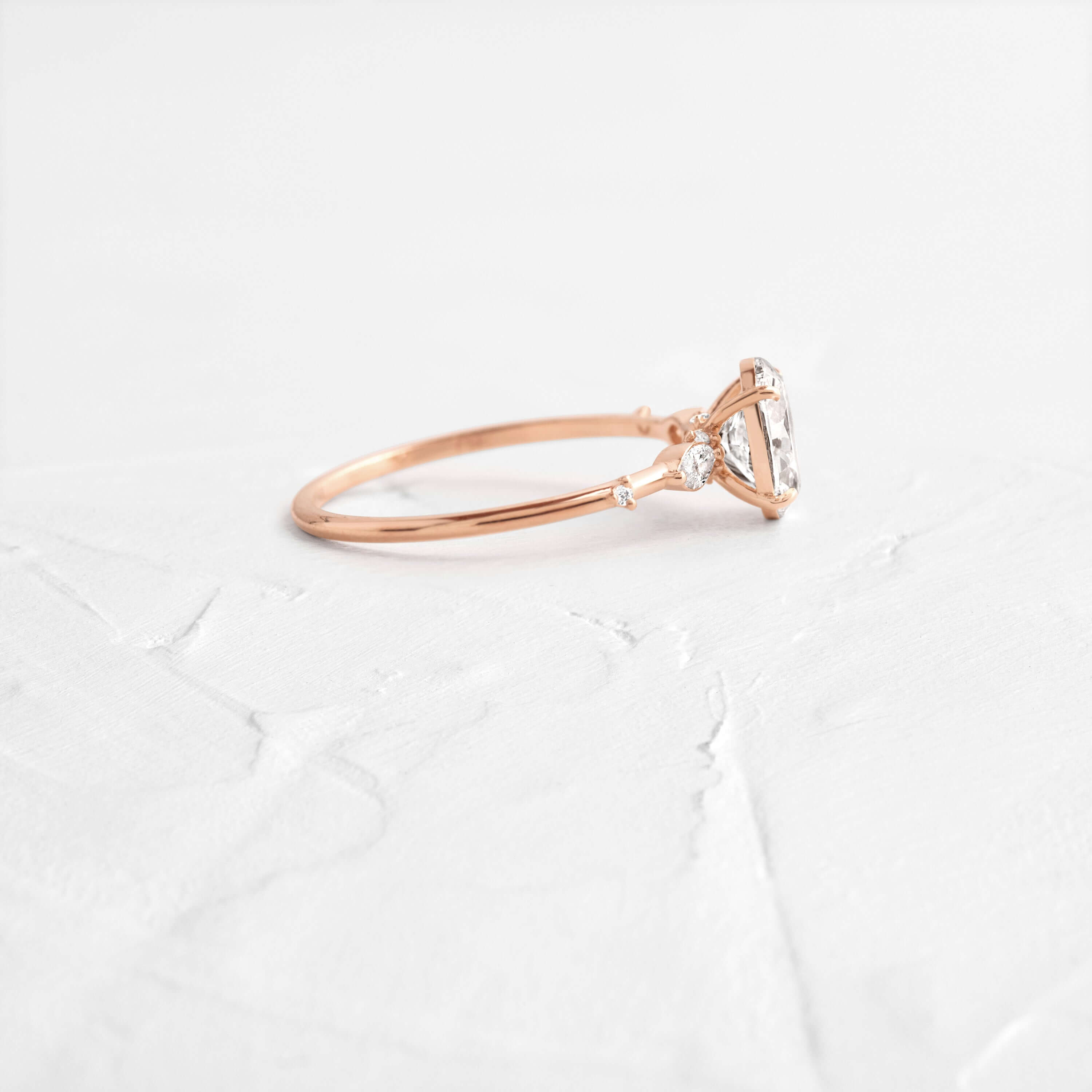 Windlass Ring, Oval Cut Diamond | Melanie Casey Fine Jewelry
