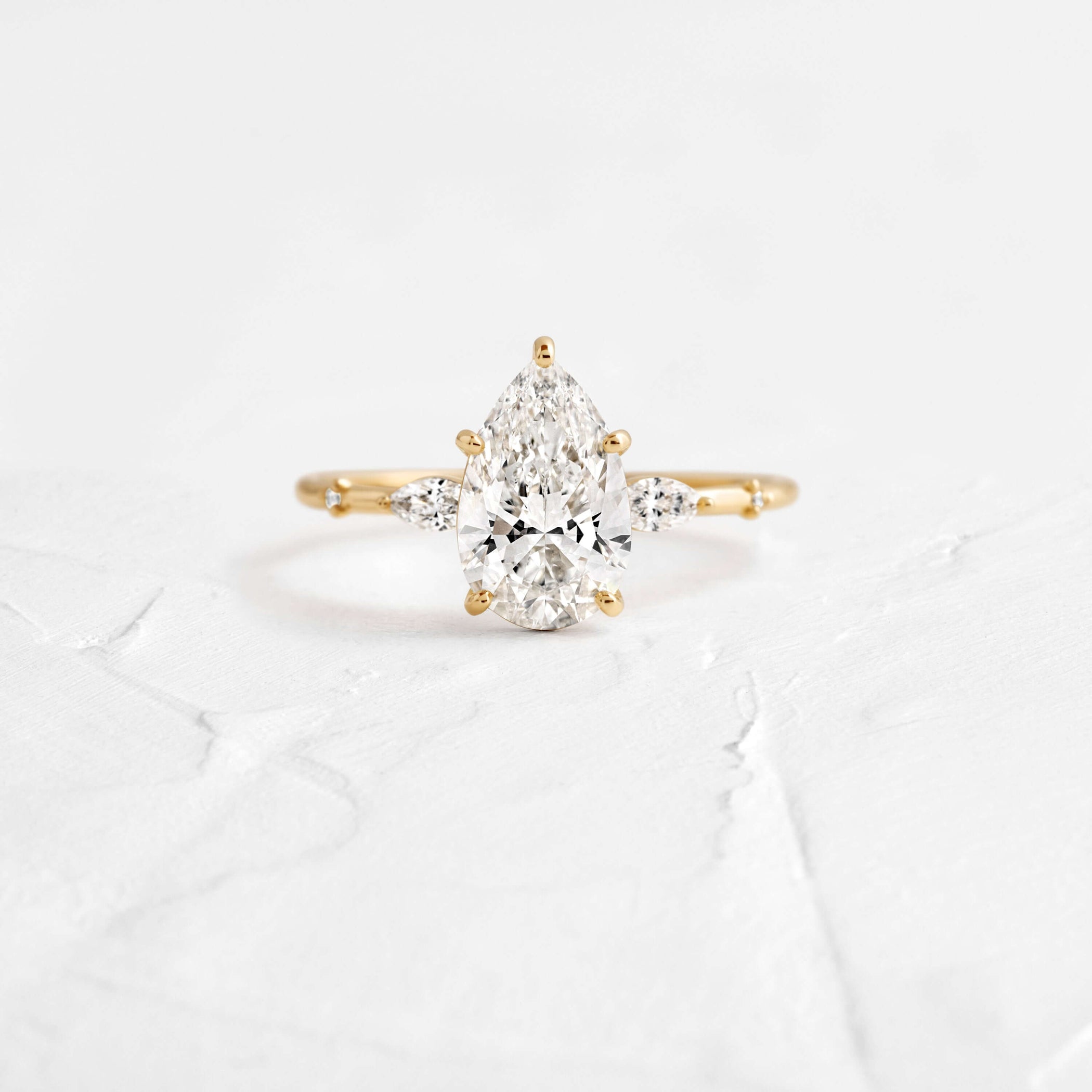 Pear Shaped Engagement Ring | Melanie Casey