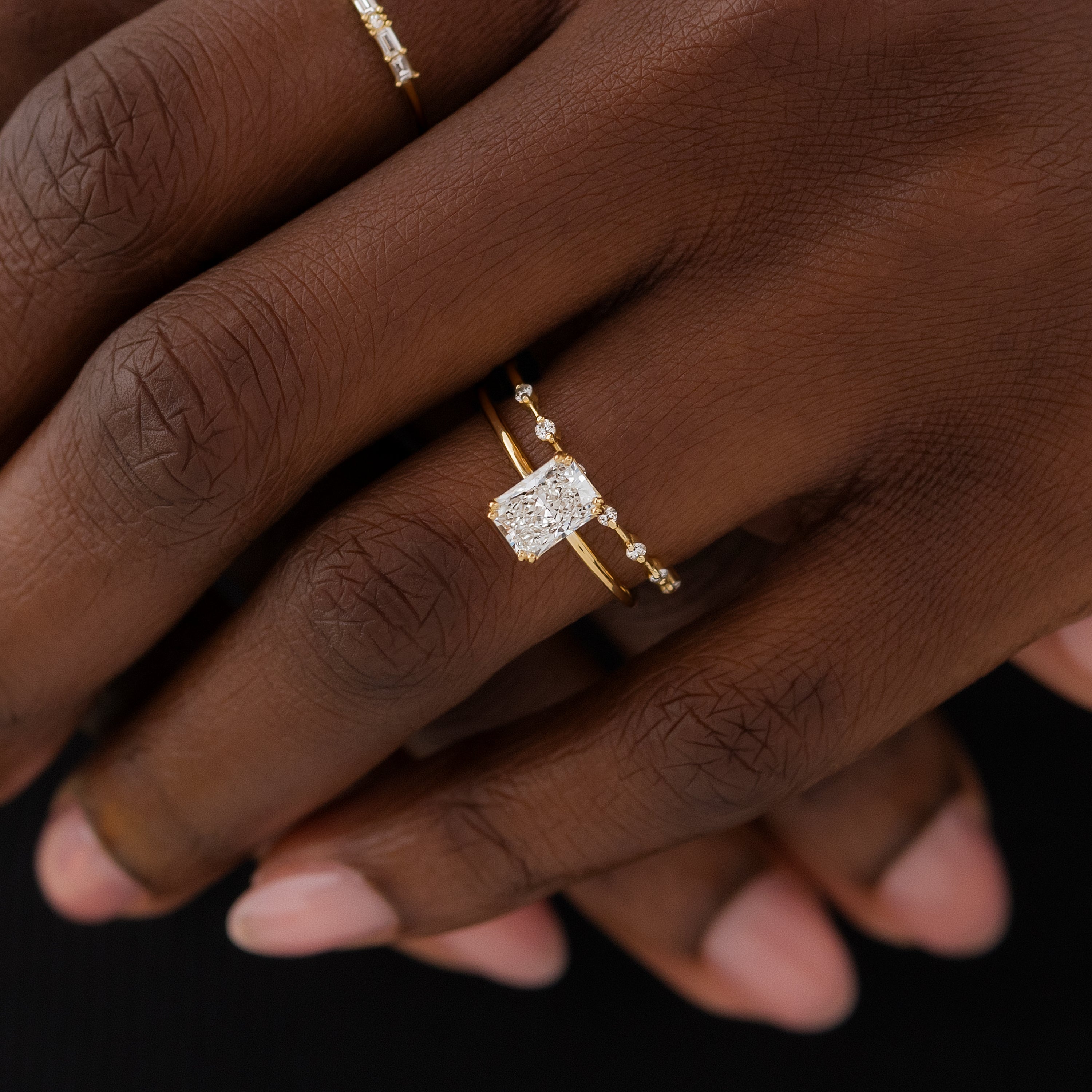 Filament Ring, Radiant Cut | Melanie Casey Fine Jewelry