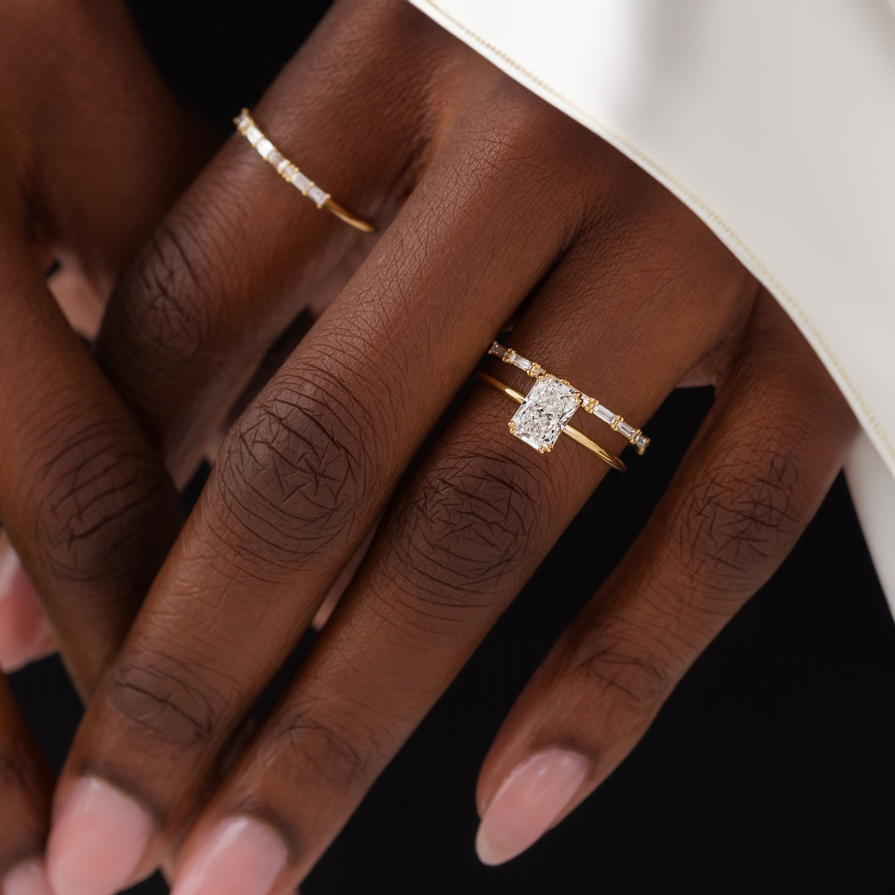 Filament Ring, Radiant Cut | Melanie Casey Fine Jewelry