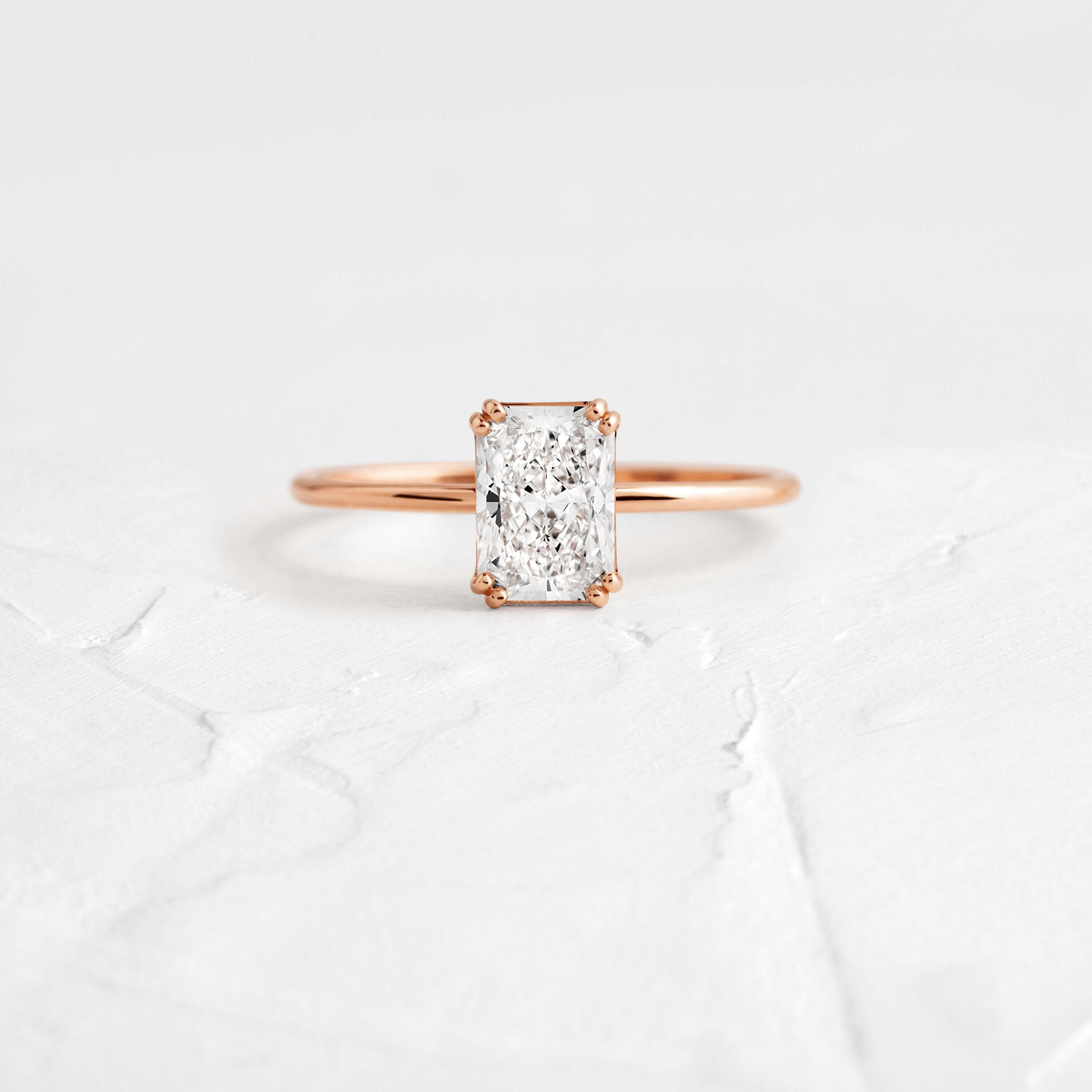 Filament Ring, Radiant Cut | Melanie Casey Fine Jewelry