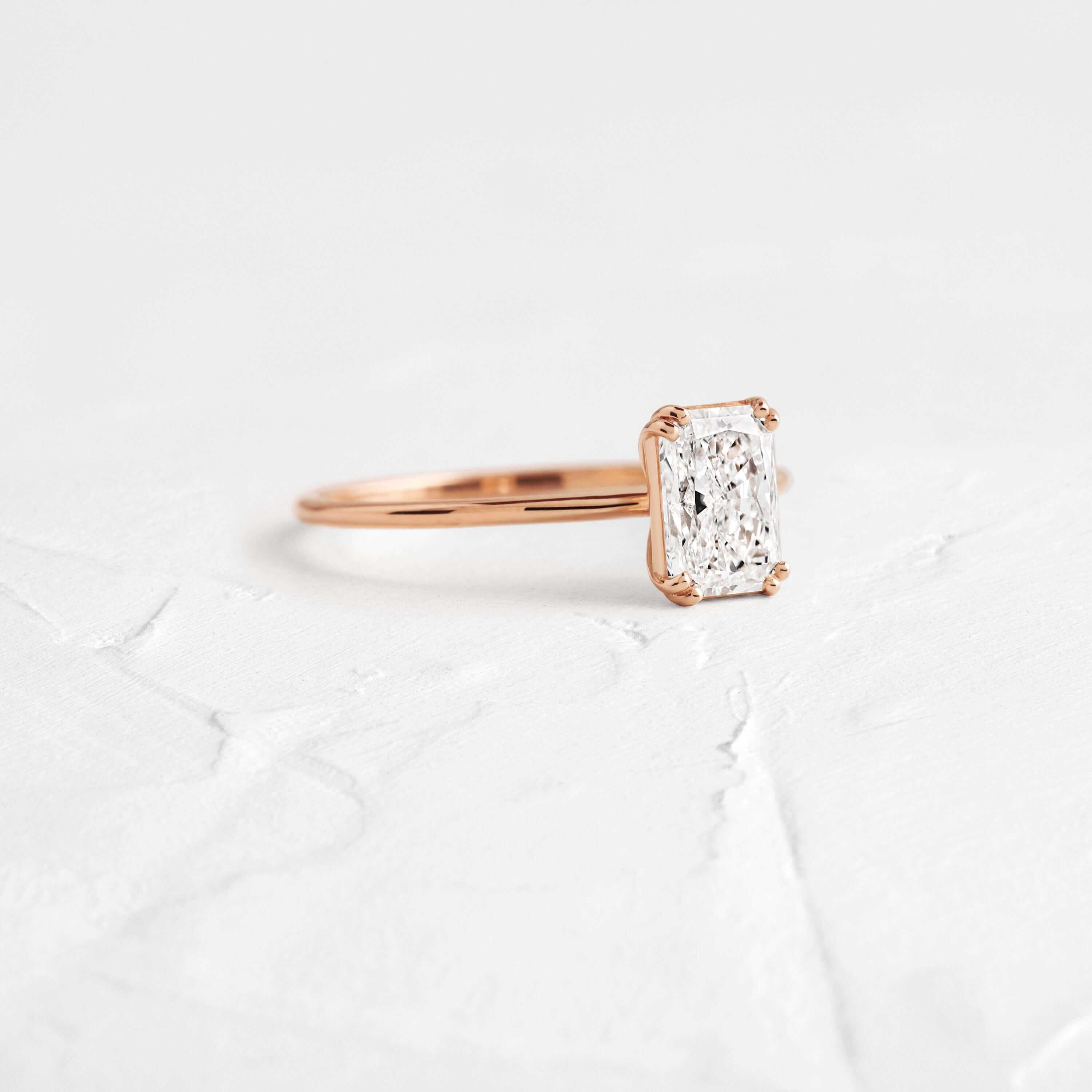 Filament Ring, Radiant Cut | Melanie Casey Fine Jewelry