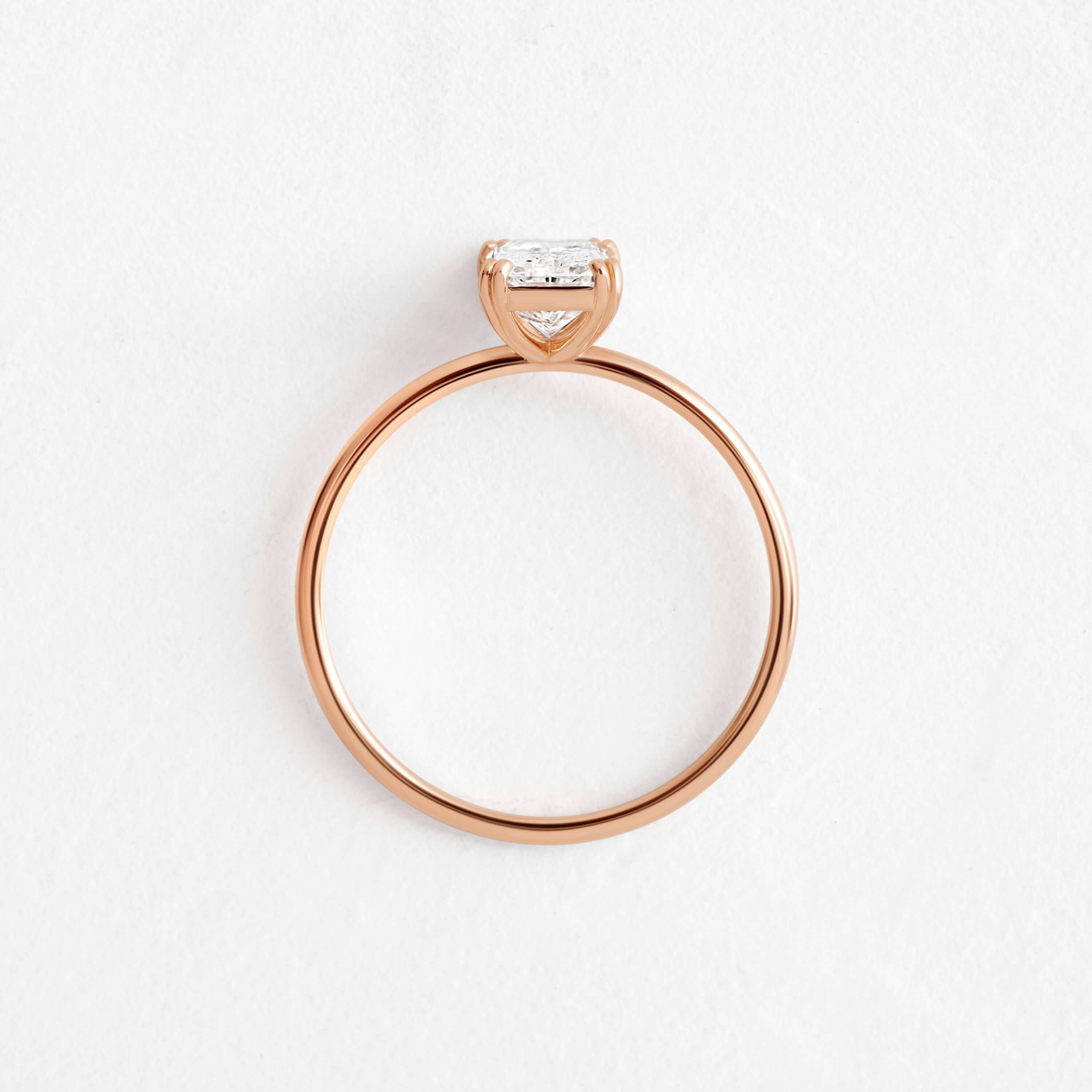 Filament Ring, Radiant Cut | Melanie Casey Fine Jewelry
