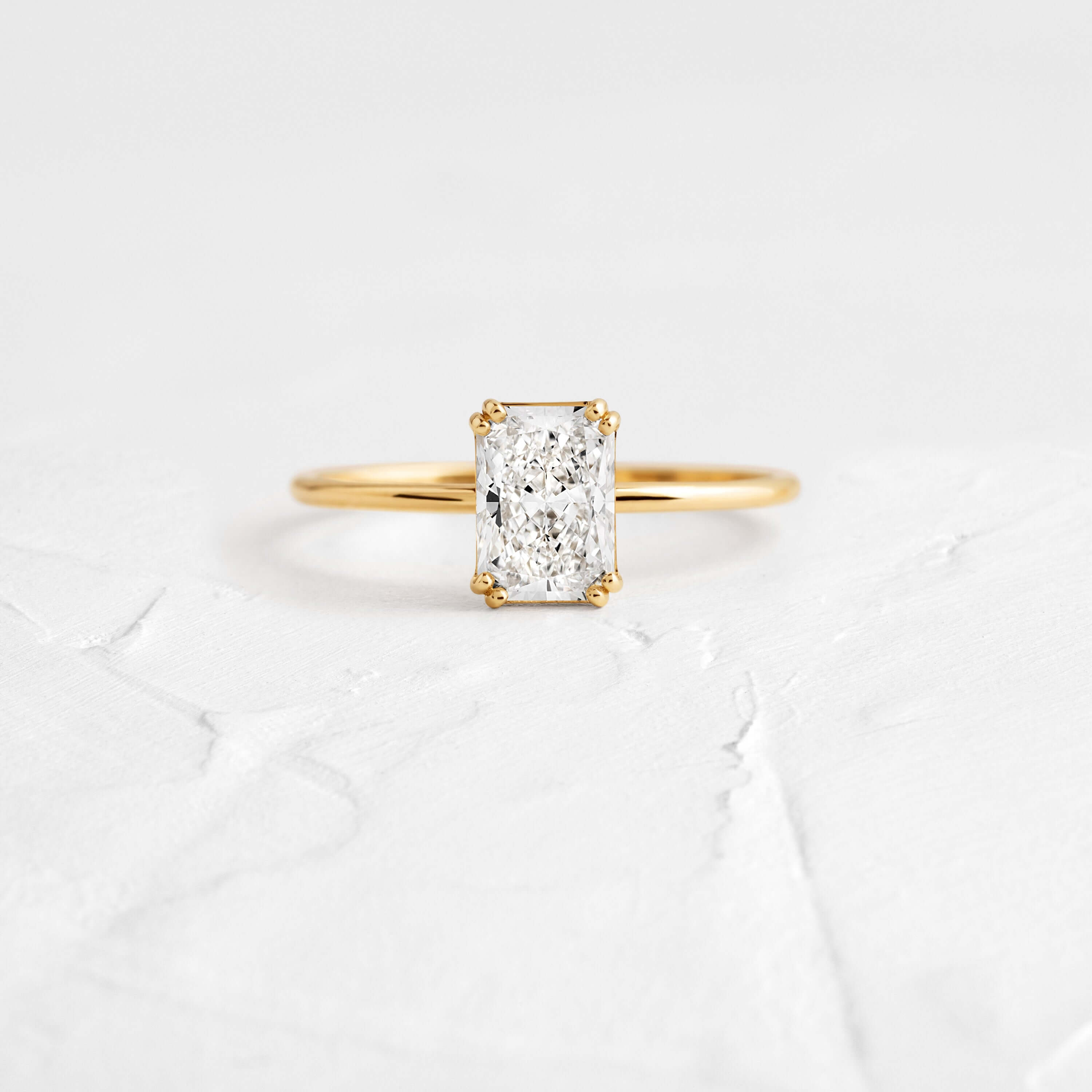 Filament Ring, Radiant Cut | Melanie Casey Fine Jewelry