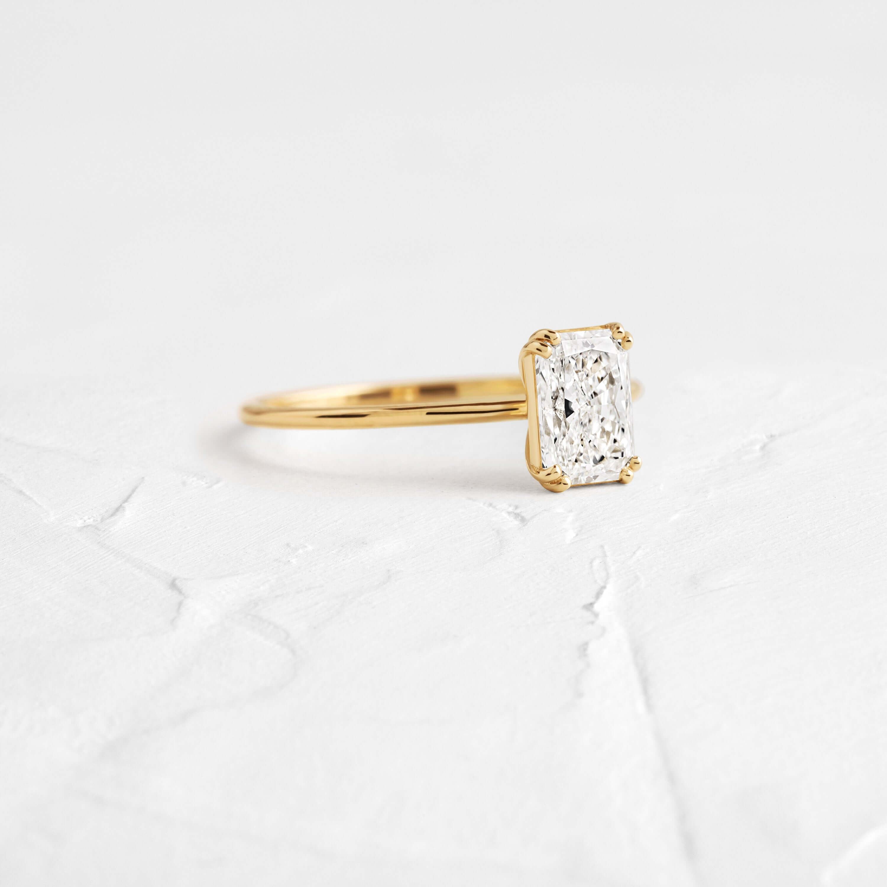Filament Ring, Radiant Cut | Melanie Casey Fine Jewelry