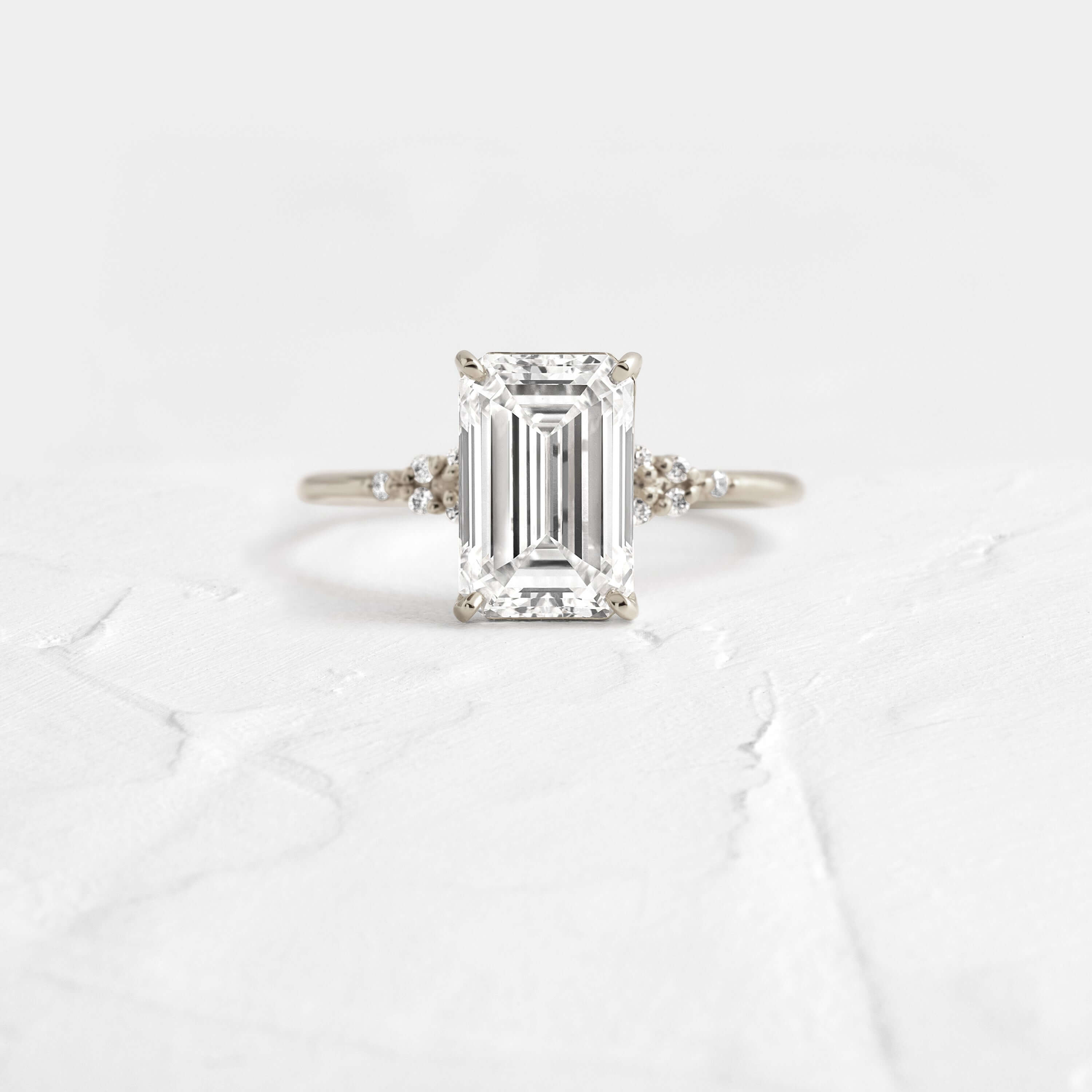 Lighthouse Ring, Emerald Cut - Melanie Casey