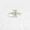 Lighthouse Ring, Emerald Cut - Melanie Casey
