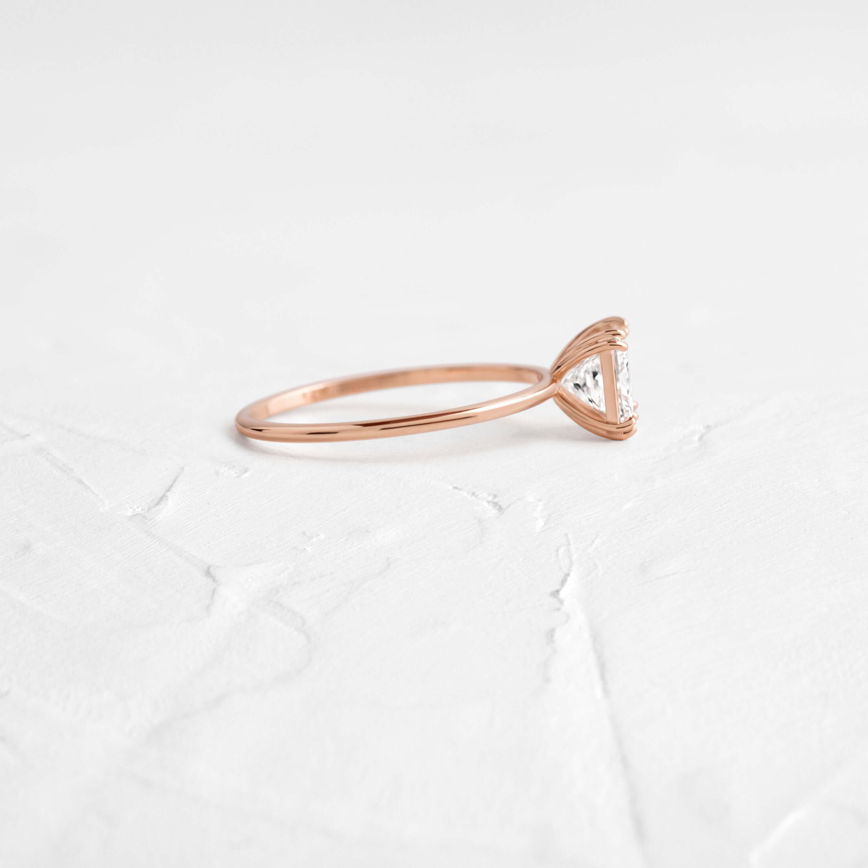 Filament Ring, Princess Cut - Melanie Casey