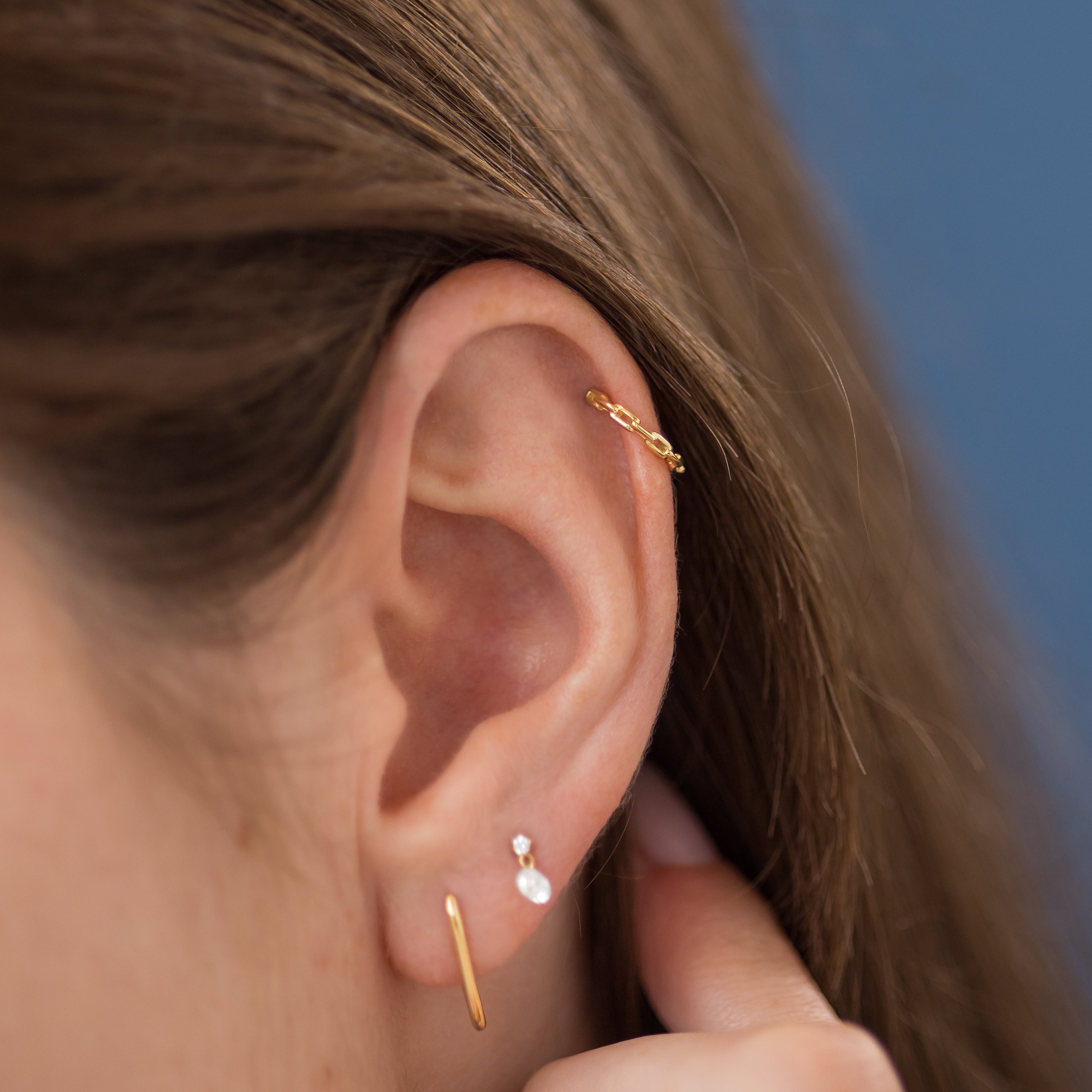 Cable Chain Hoops - In Stock - OOS – Melanie Casey