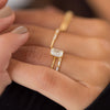 Threaded Ring, Radiant Cut | Melanie Casey Fine Jewelry