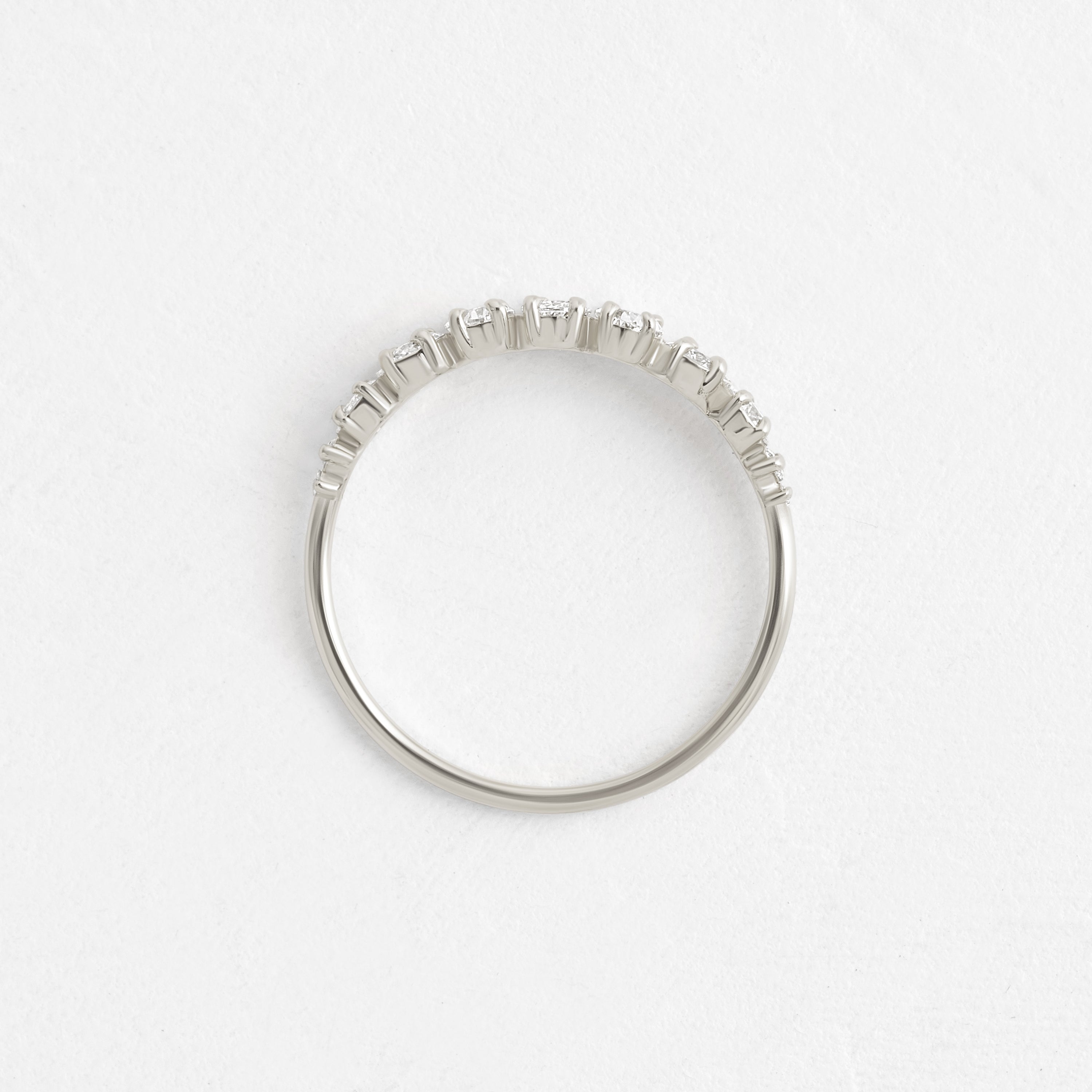 Perspective Band | Engagement Ring by Melanie Casey