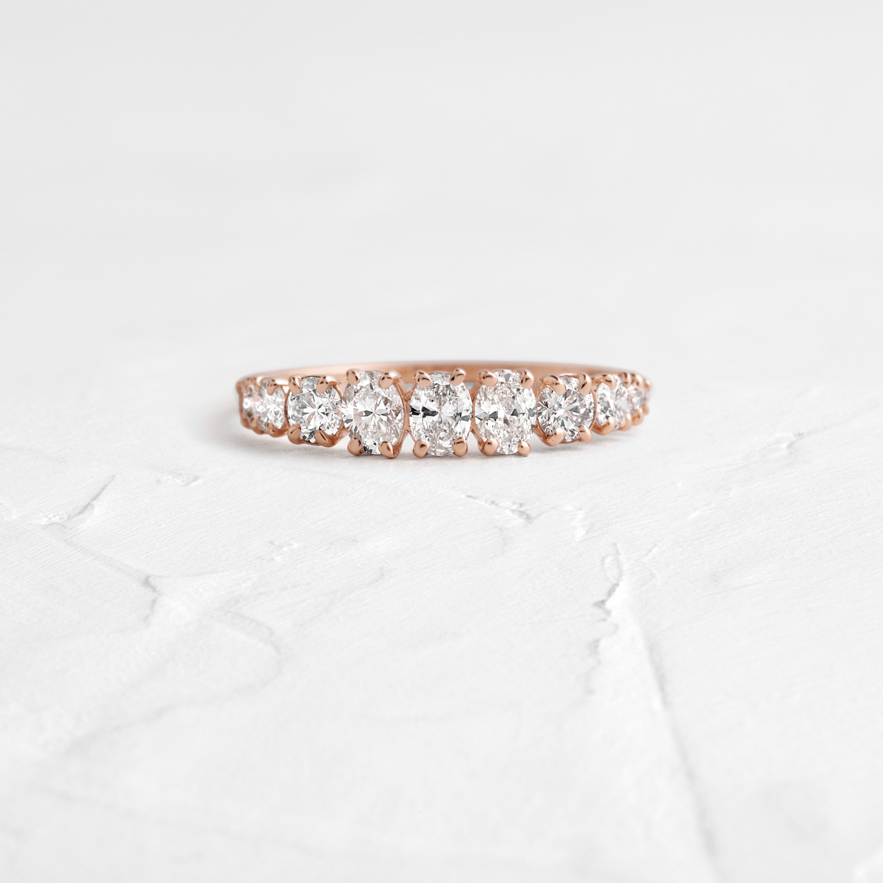Perspective Band | Engagement Ring by Melanie Casey