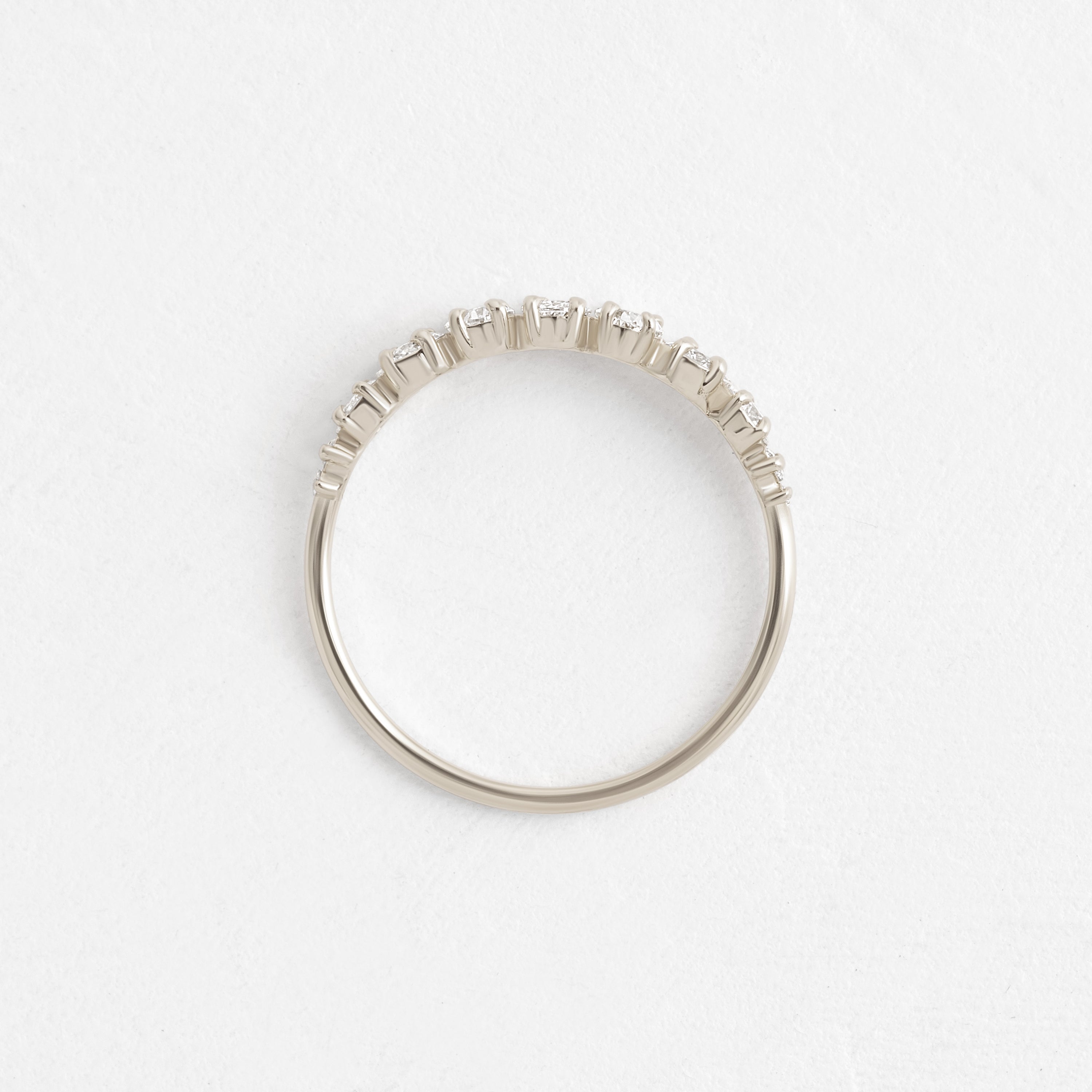 Perspective Band | Engagement Ring by Melanie Casey