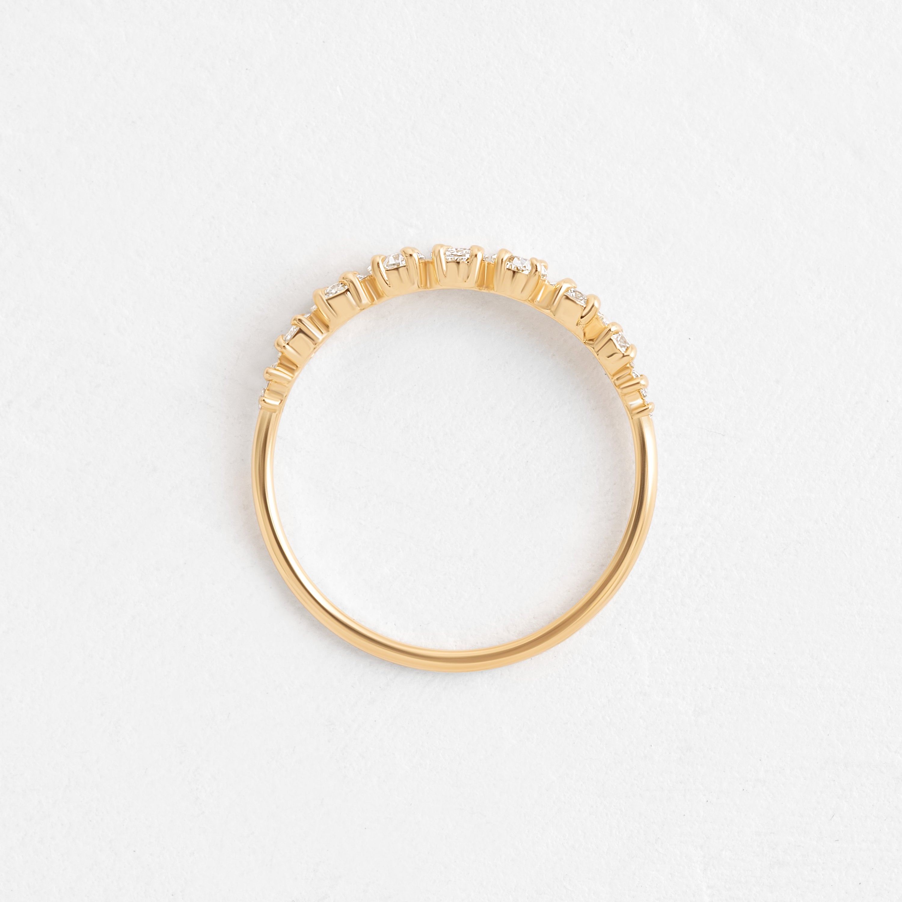 Perspective Band | Engagement Ring by Melanie Casey